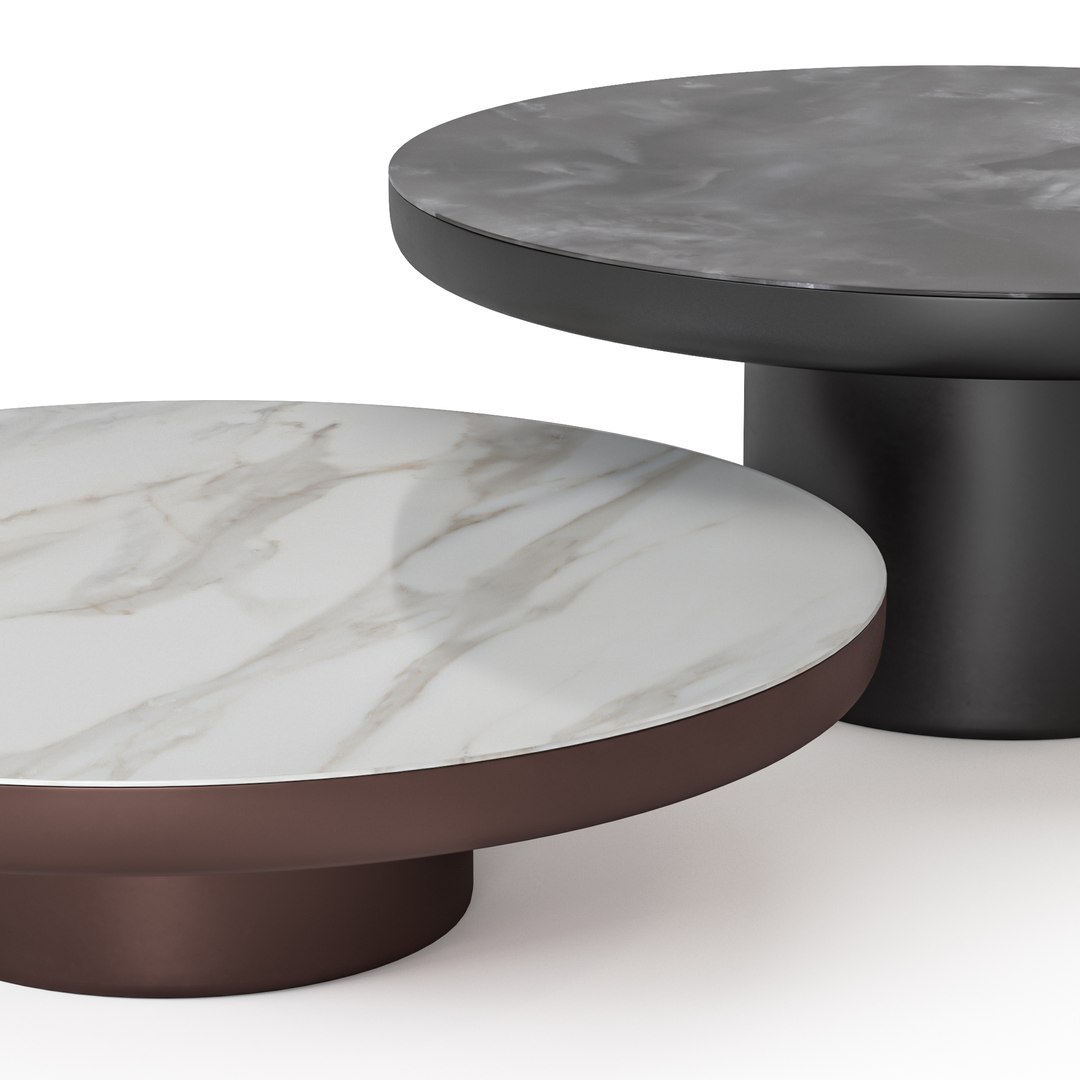 3D Minotti Brady Coffee Tables - TurboSquid 2130466