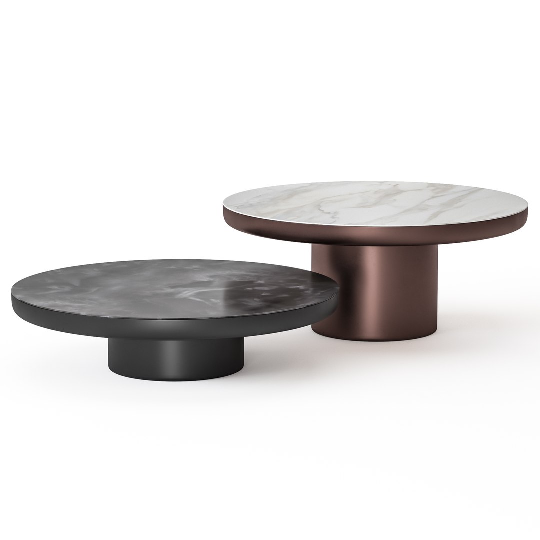 3D Minotti Brady Coffee Tables - TurboSquid 2130466