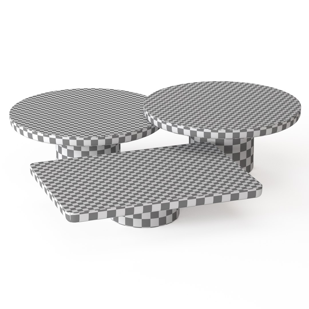 3D Minotti Brady Coffee Tables - TurboSquid 2130466
