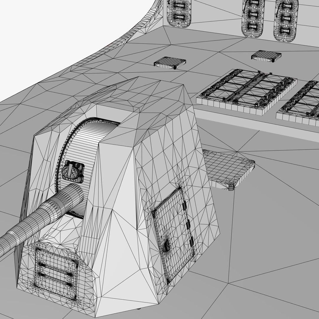 3D Model F110 Frigate - TurboSquid 1407774