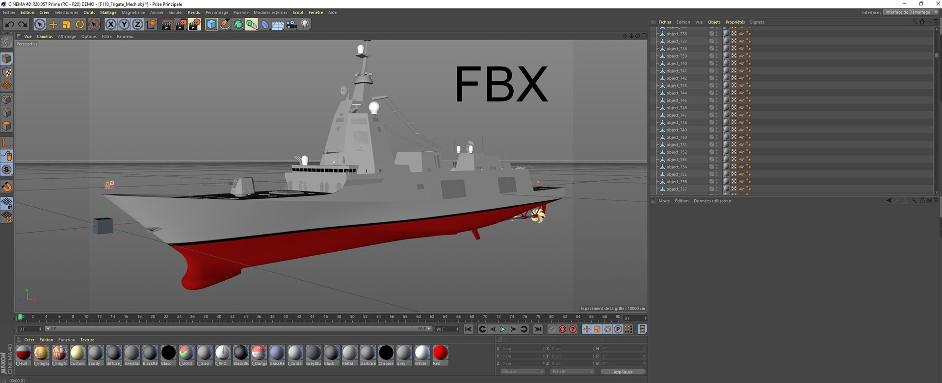 3D Model F110 Frigate - TurboSquid 1407774