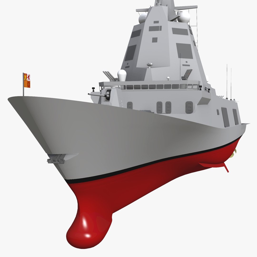 3D Model F110 Frigate - TurboSquid 1407774