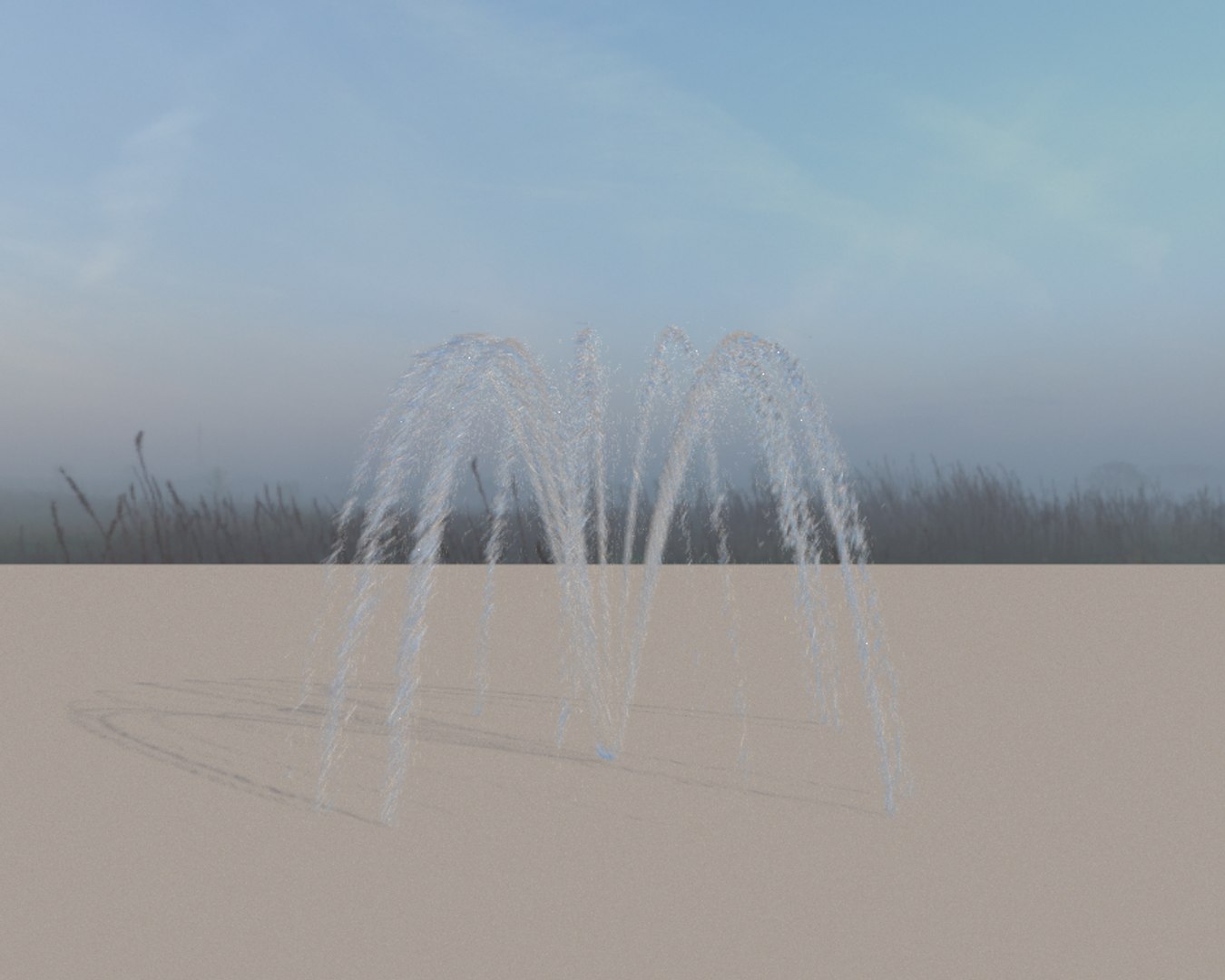 Water Jets Fountains Conic 3D - TurboSquid 1582427