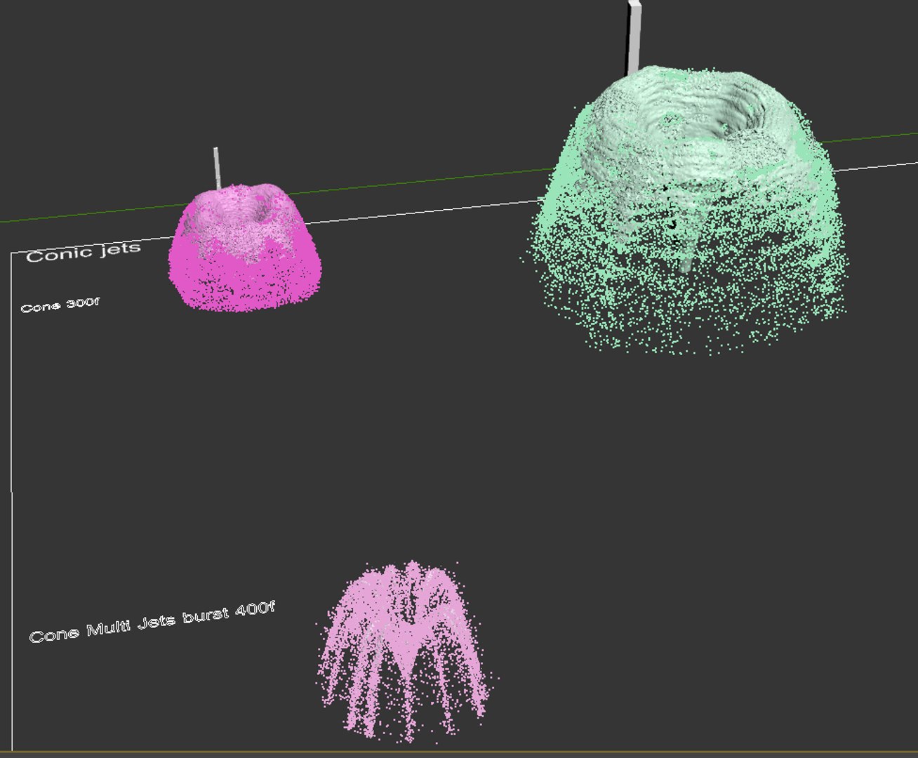 Water Jets Fountains Conic 3D - TurboSquid 1582427