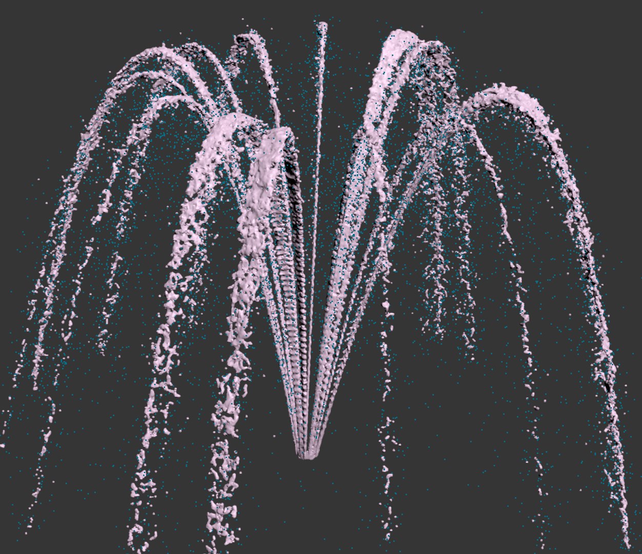 Water Jets Fountains Conic 3D - TurboSquid 1582427