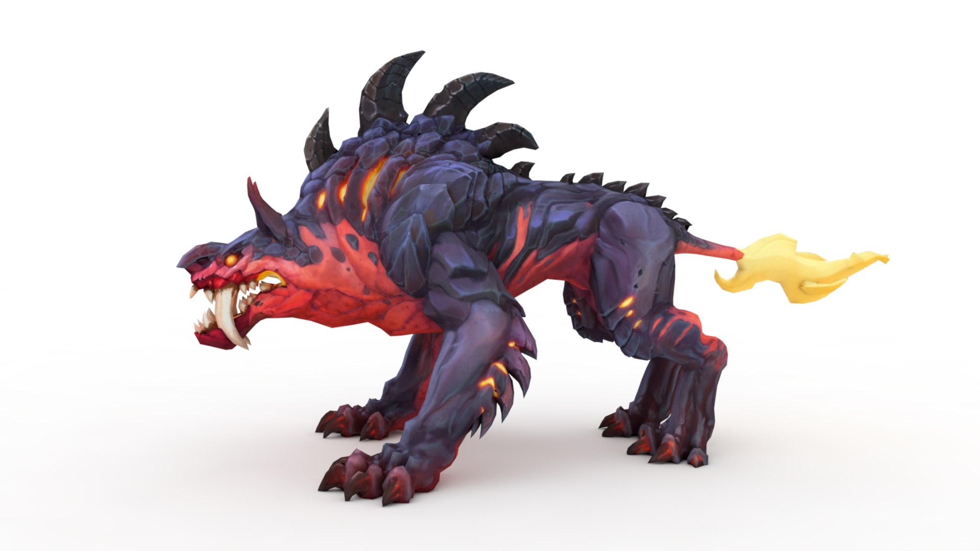 3D Creature DOG - TurboSquid 2160424