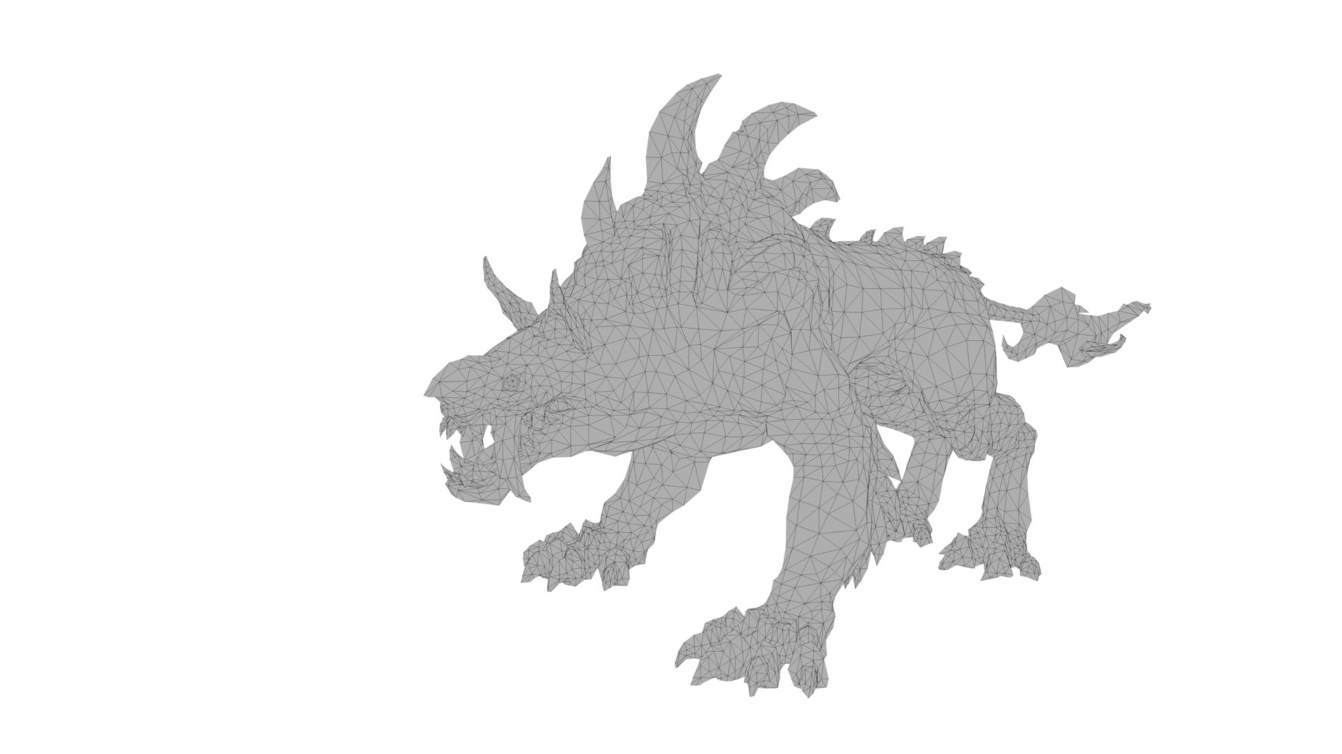 3D Creature DOG - TurboSquid 2160424