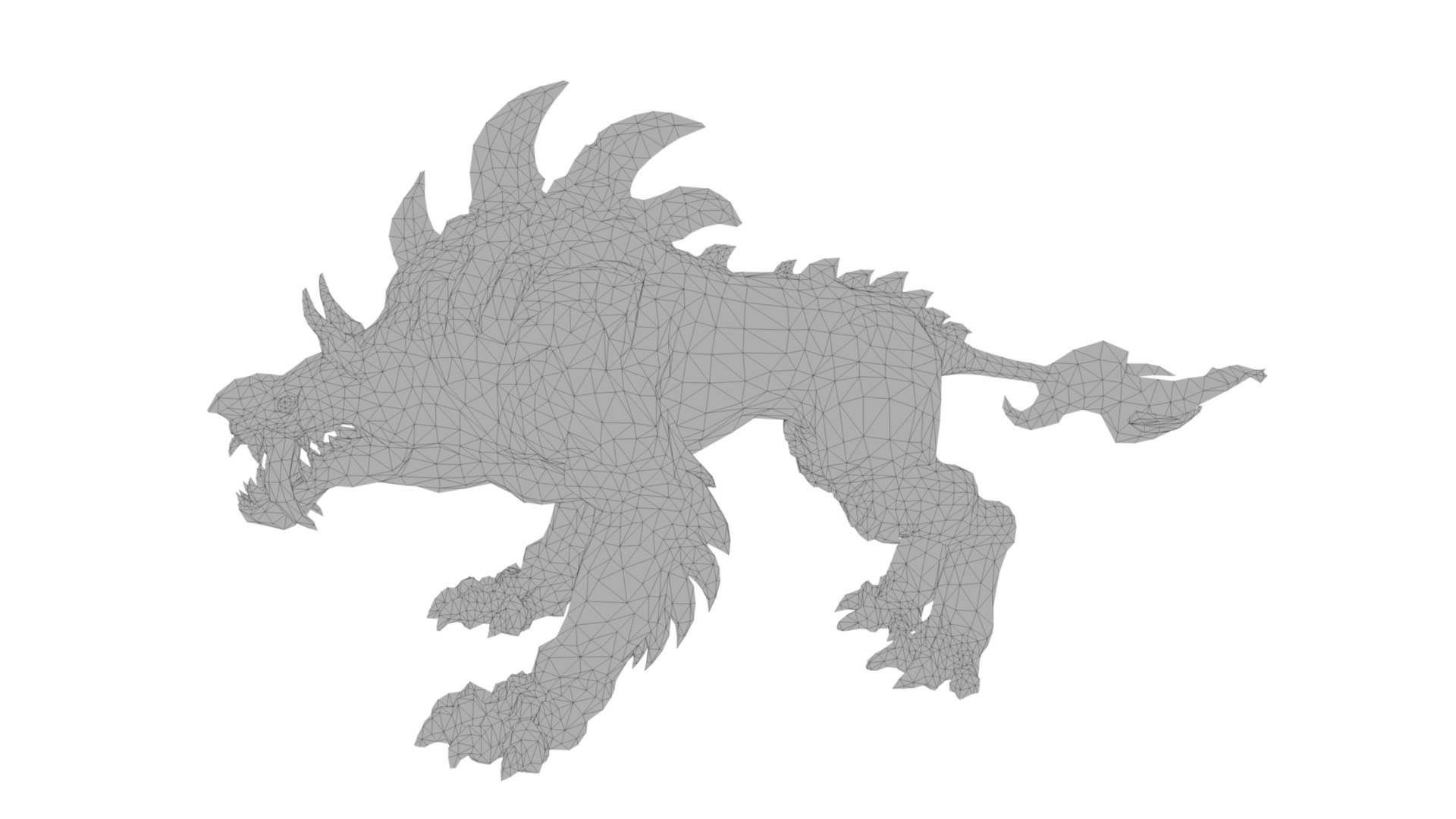 3D Creature DOG - TurboSquid 2160424