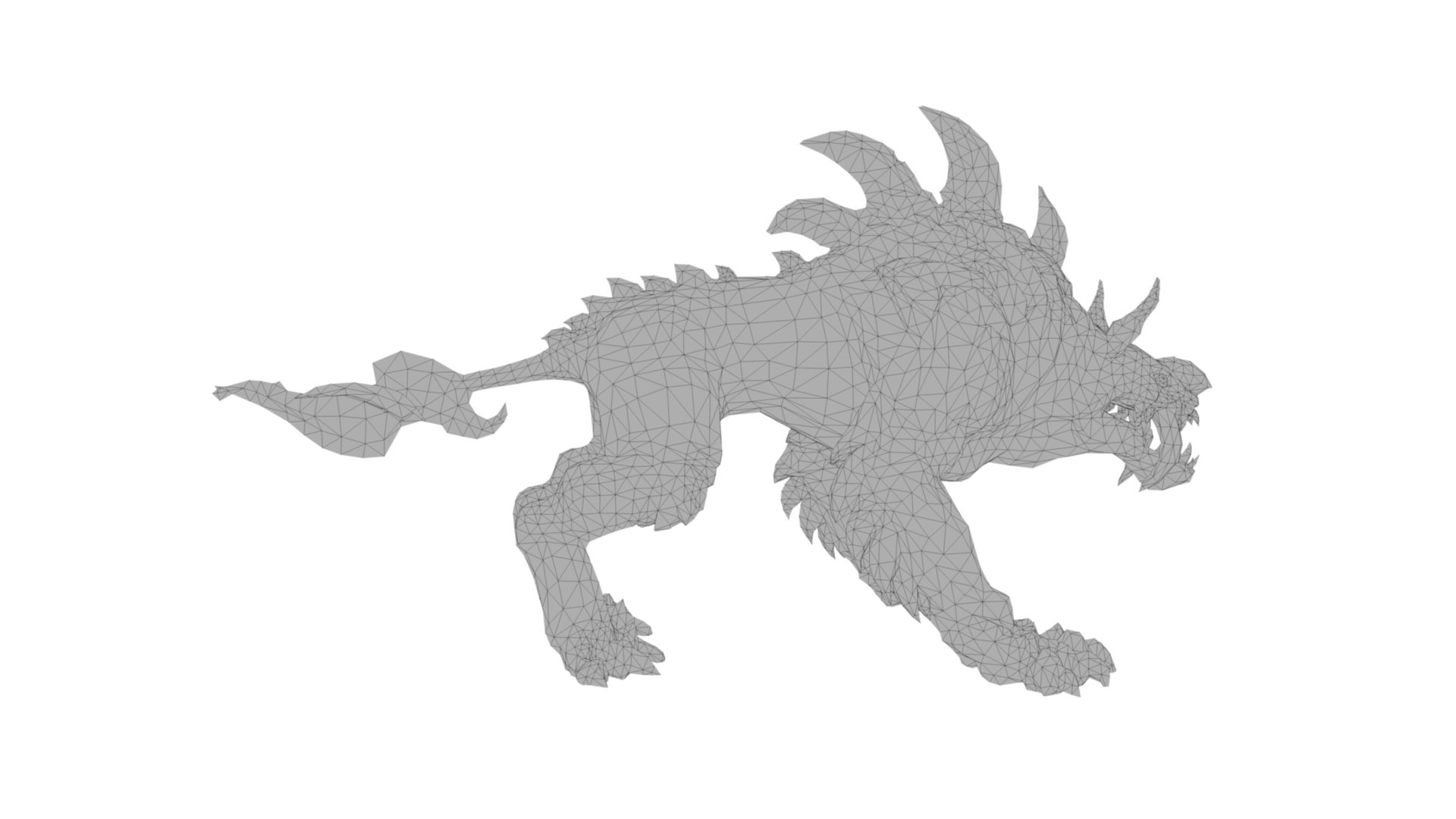 3D Creature DOG - TurboSquid 2160424