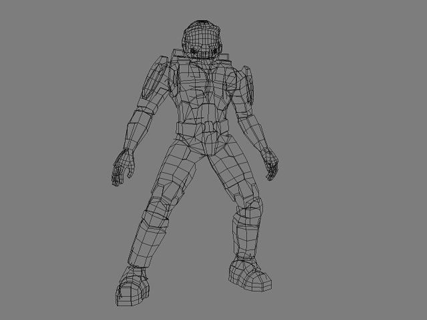 master chief 3d model