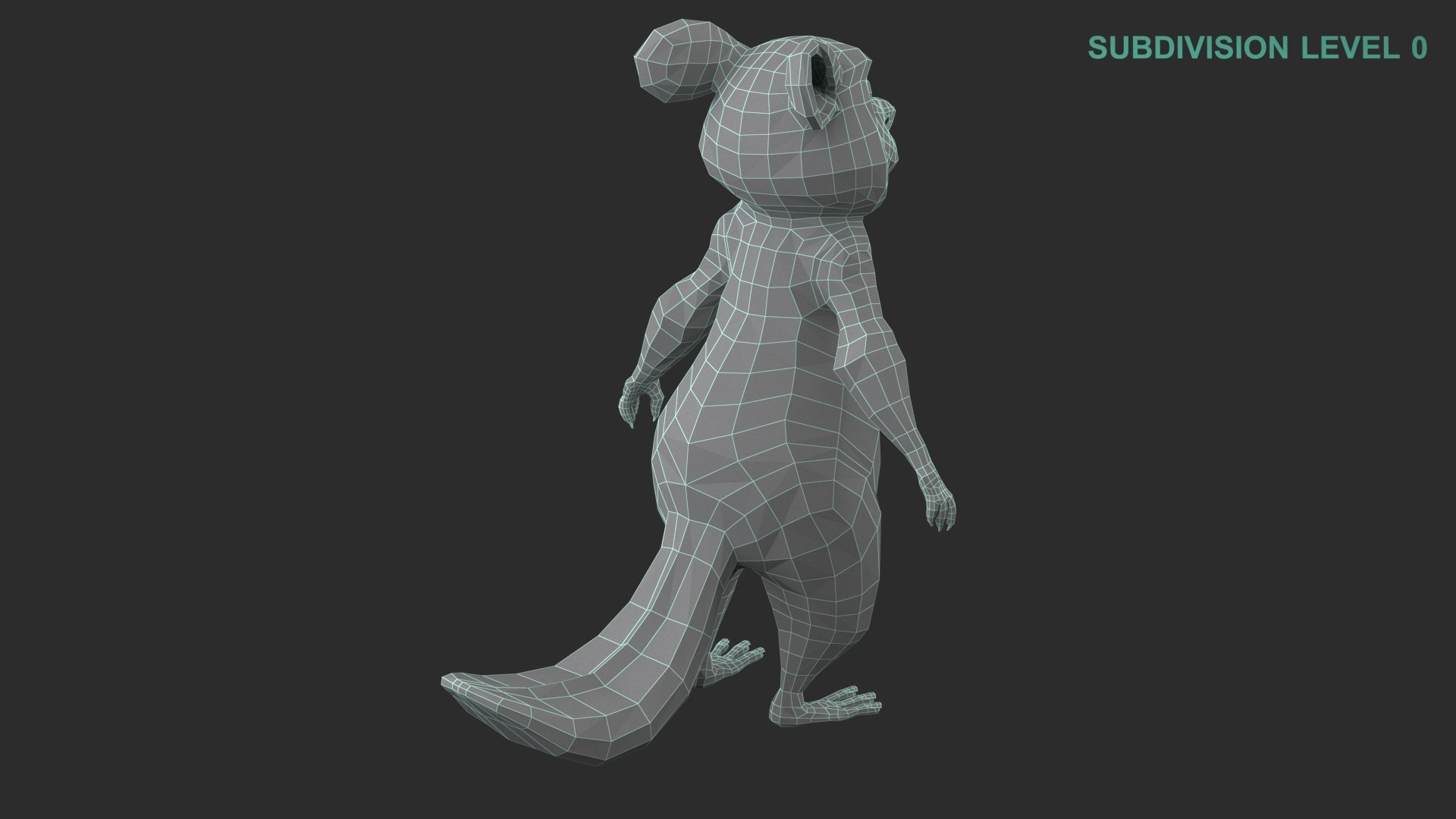 3D Cartoon Beaver Character Model - TurboSquid 2107150