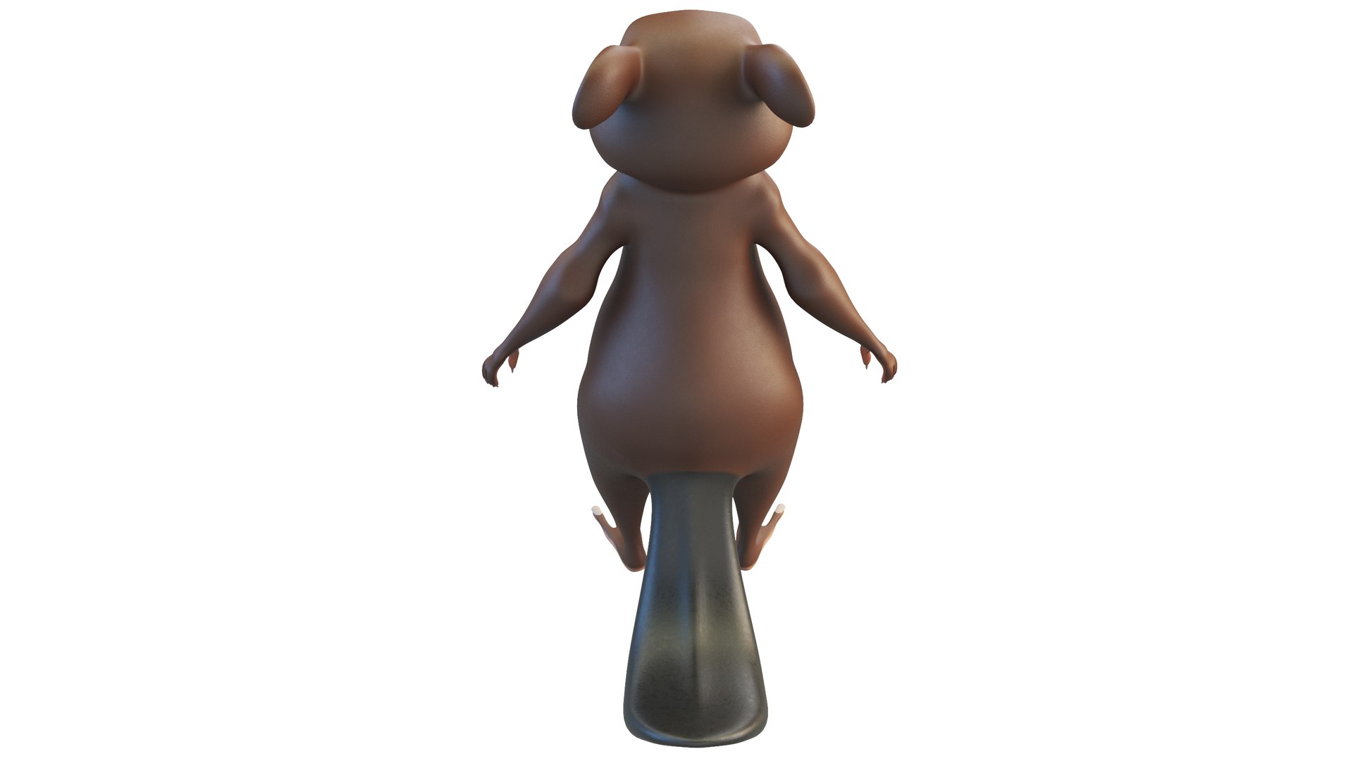 3D Cartoon Beaver Character Model - TurboSquid 2107150