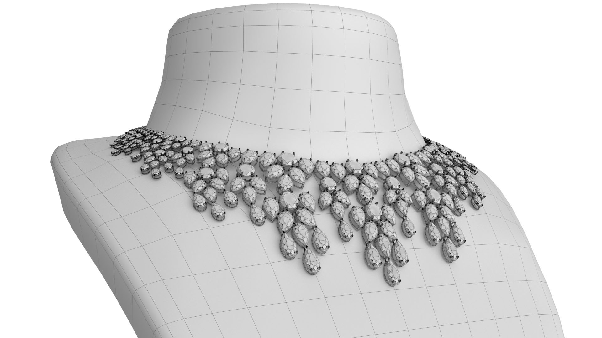 Necklace 3D Model - TurboSquid 2018027