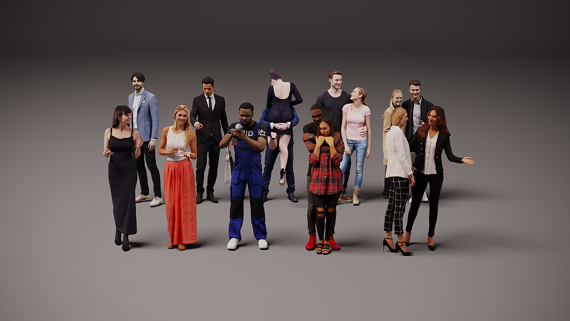 3D Model New Collection Of People X 10 00 - TurboSquid 2518155