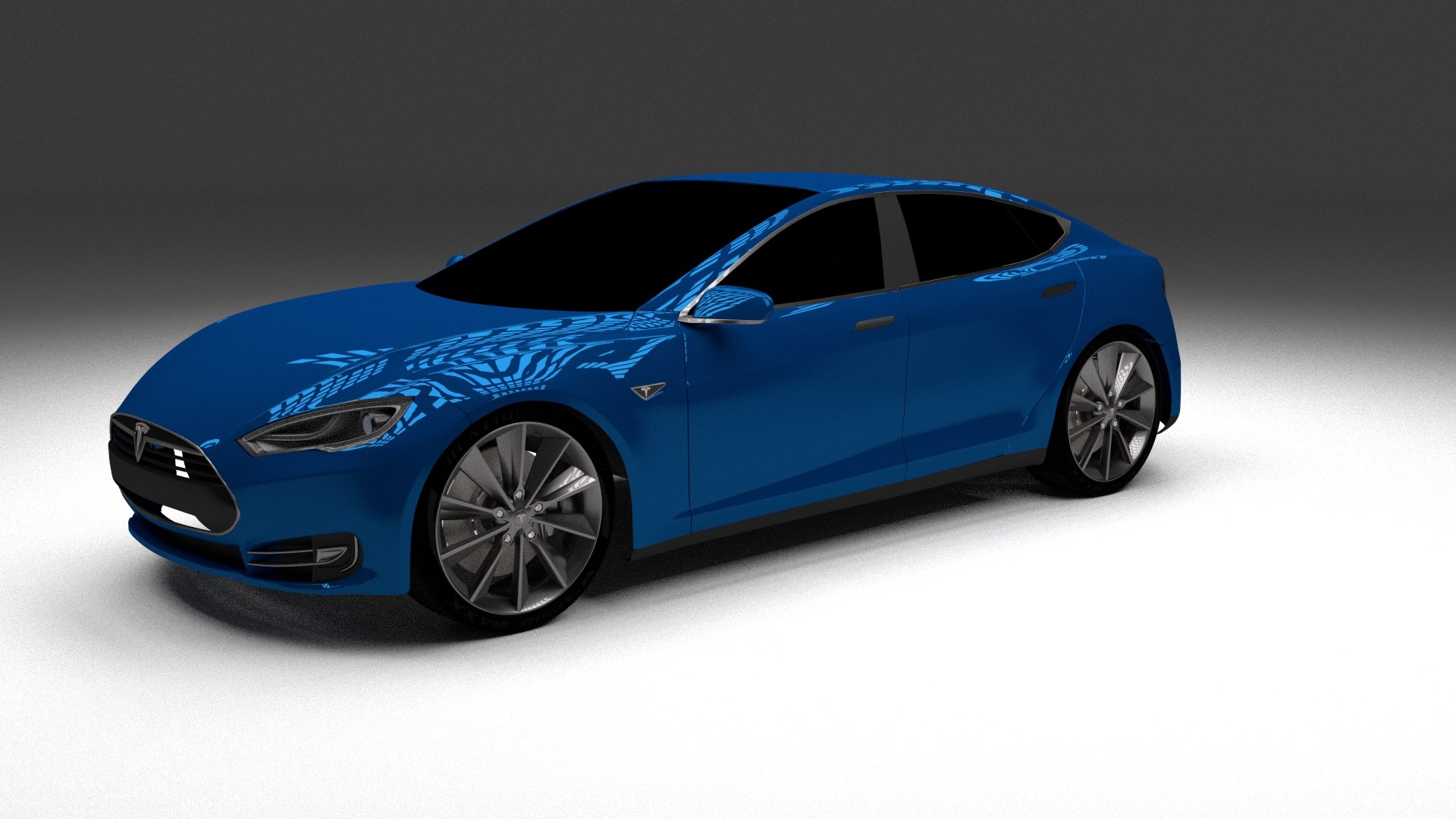 3d Model Of Tesla S