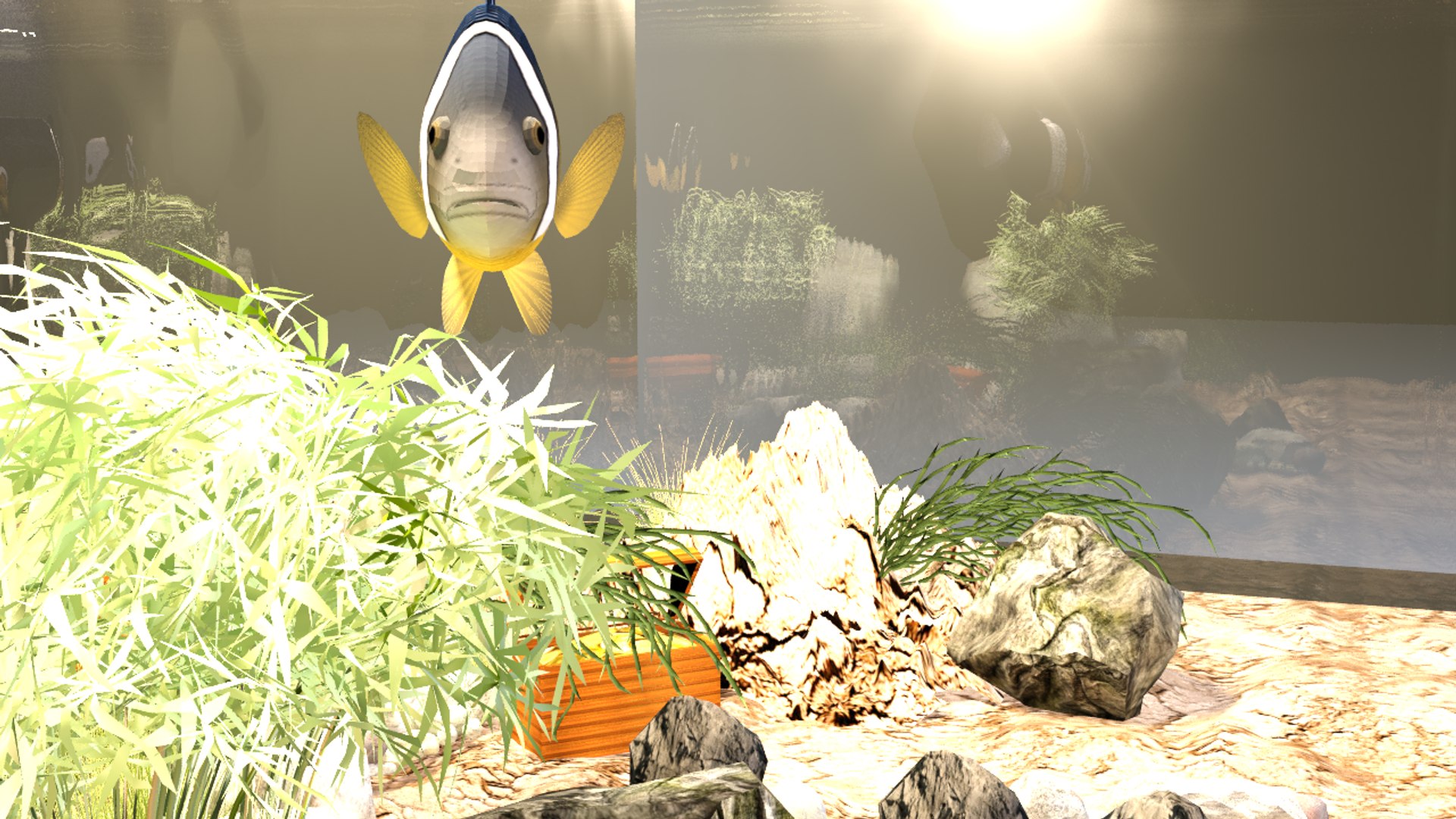 3D Home Fish Aquarium - TurboSquid 1344636