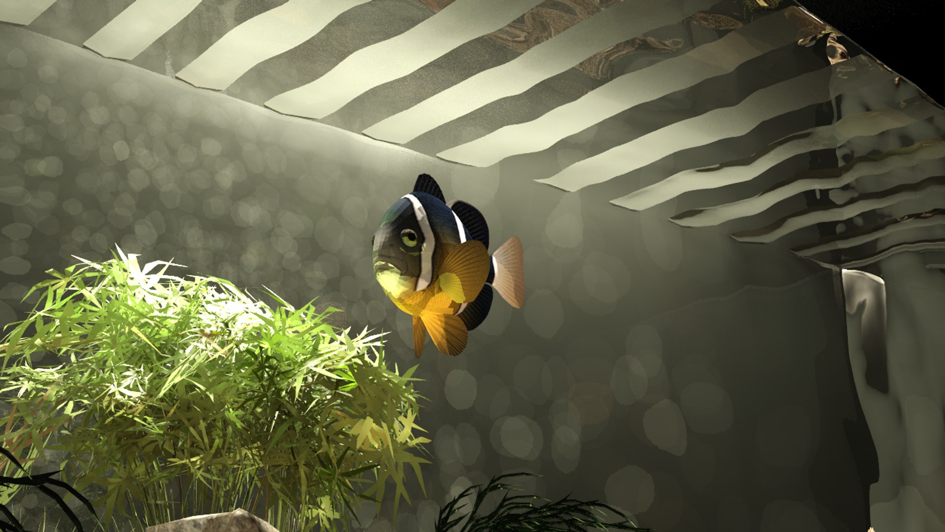 3D Home Fish Aquarium - TurboSquid 1344636