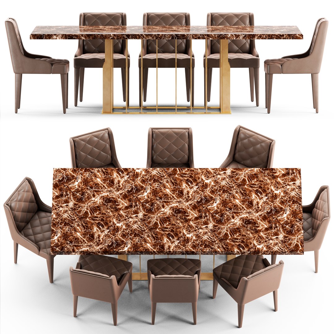 3D Daytona Hanna Chair And Aston Table - TurboSquid 2178755