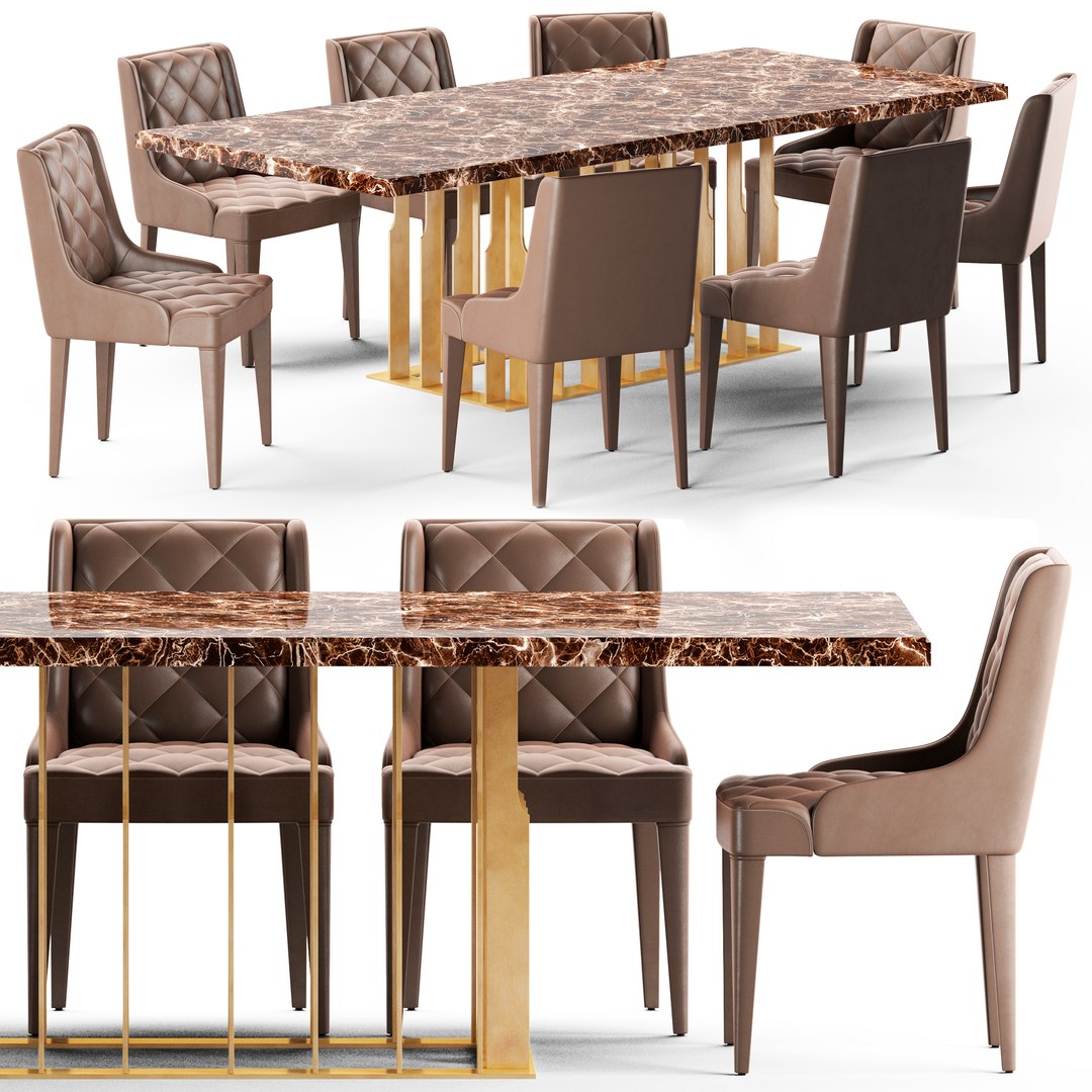 3D Daytona Hanna Chair And Aston Table - TurboSquid 2178755