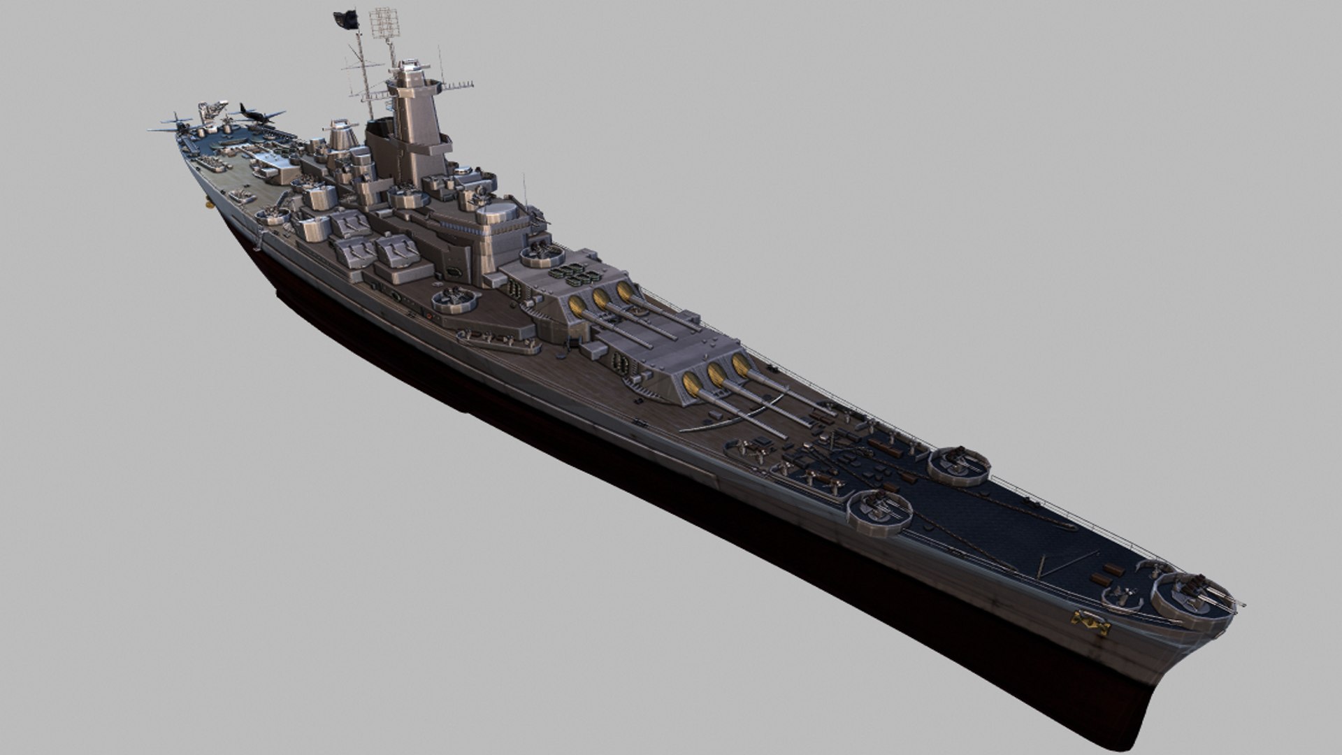 Battleship 3D - TurboSquid 1897338