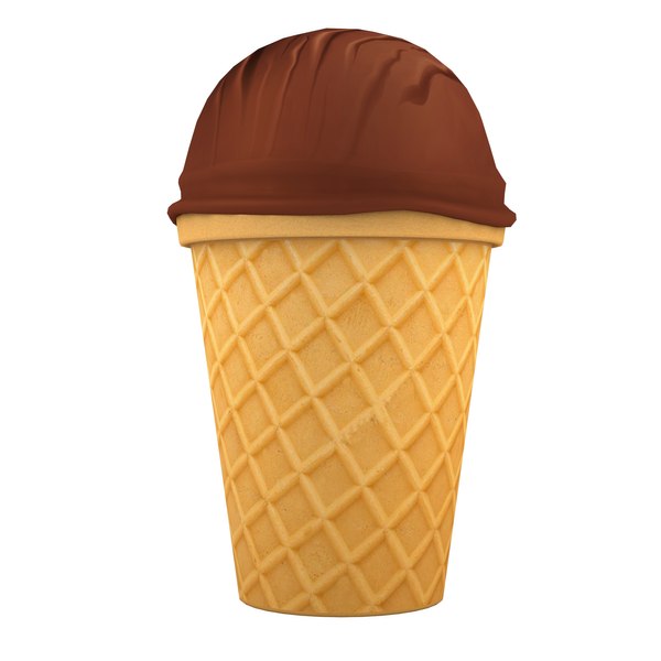 Cartoon ice cream 3D model - TurboSquid 1472364