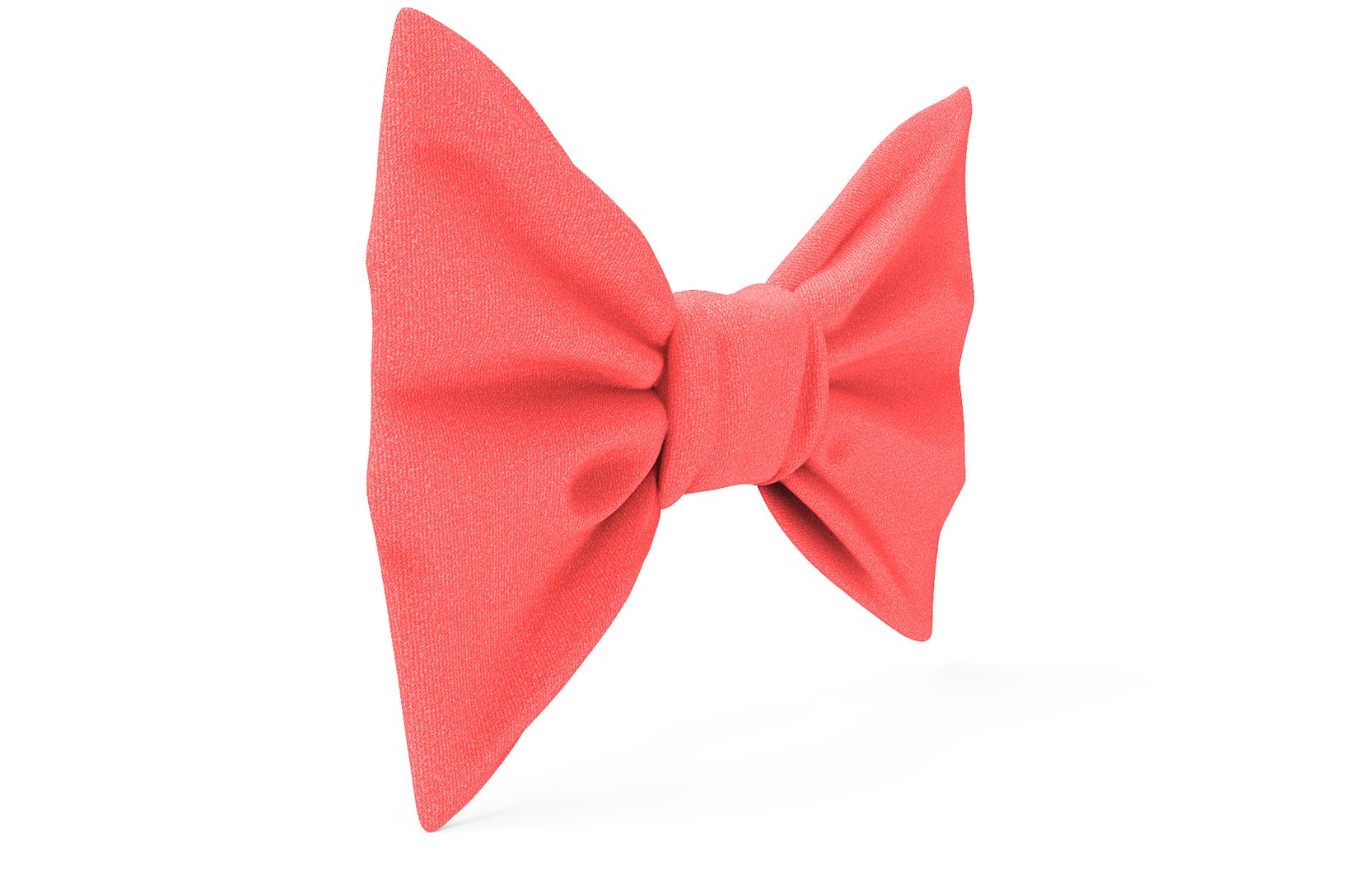 3D Red Bow Tie Model - TurboSquid 2350733