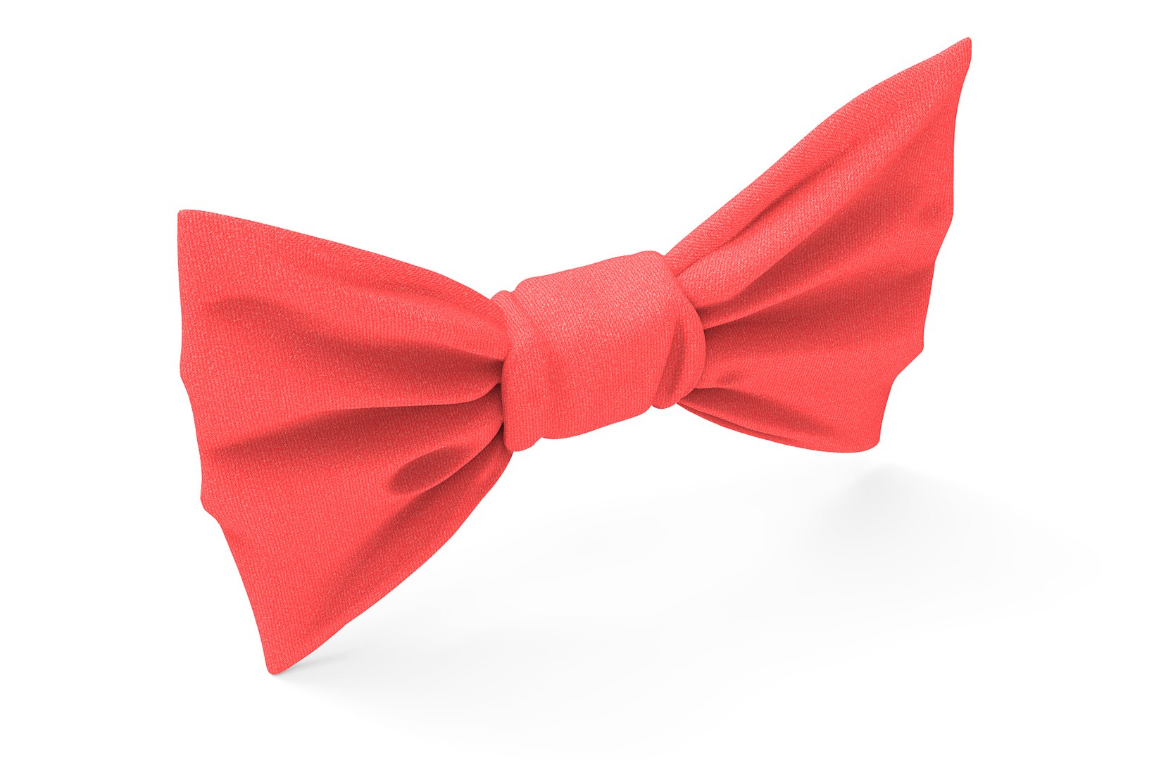 3D Red Bow Tie Model - TurboSquid 2350733