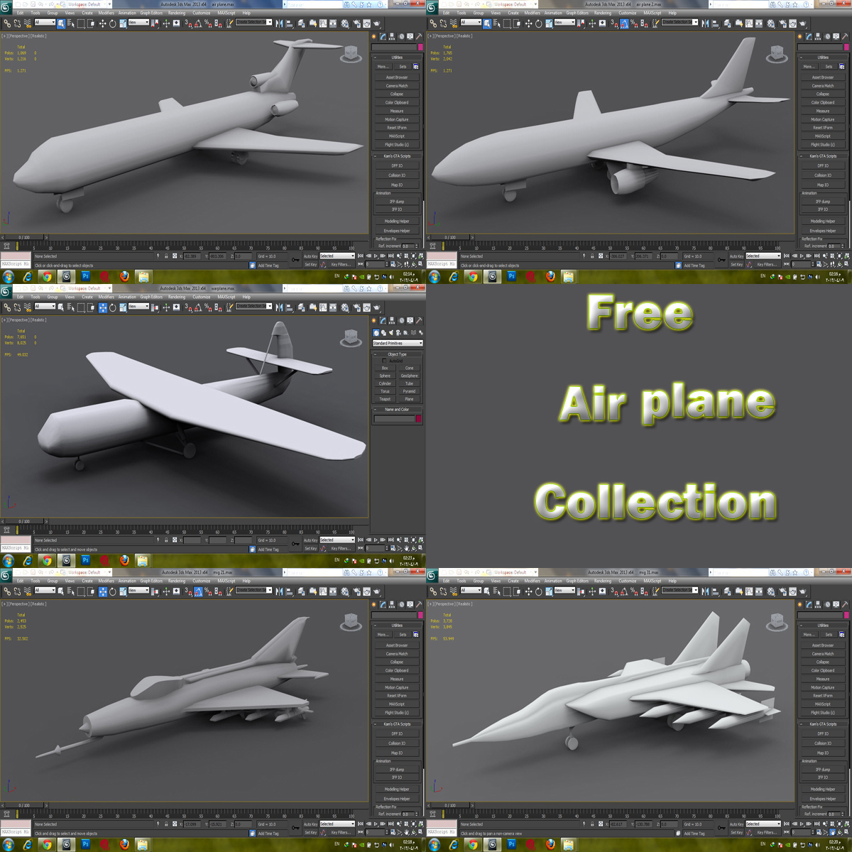 free max model airplane