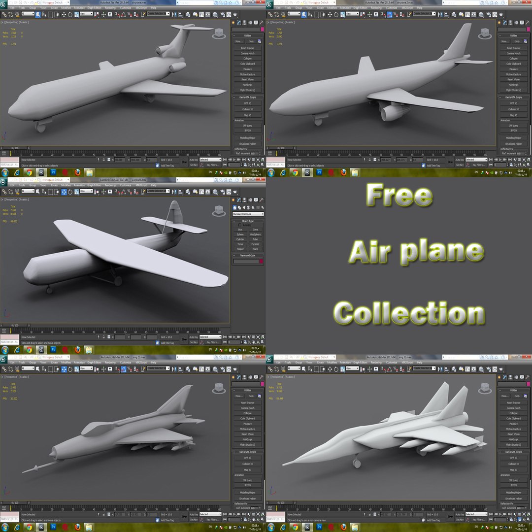 Free Max Model Airplane