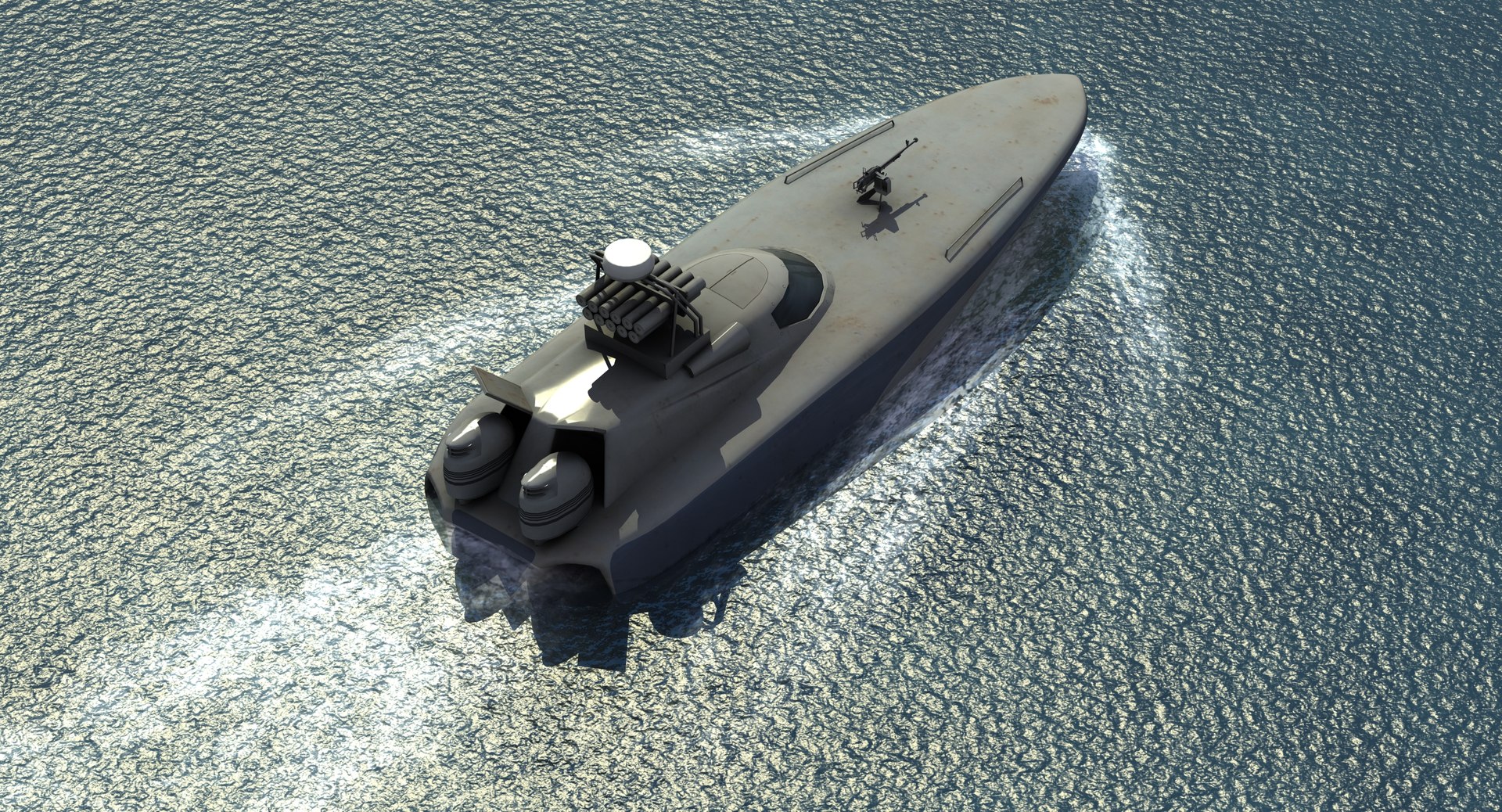 3D model seraj-1 fast attack craft - TurboSquid 1265439