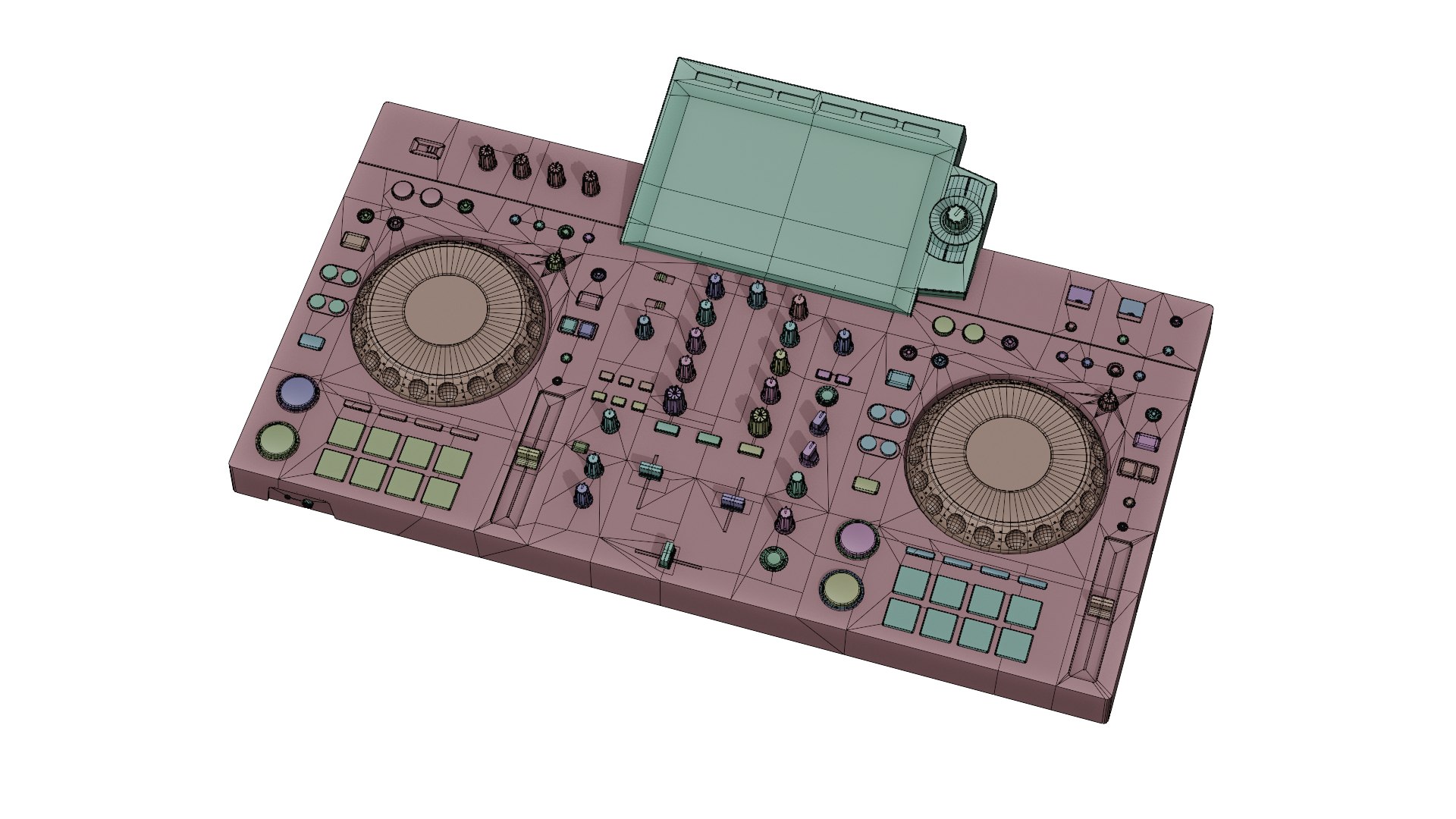 3D DJ Mixer - TurboSquid 2095408