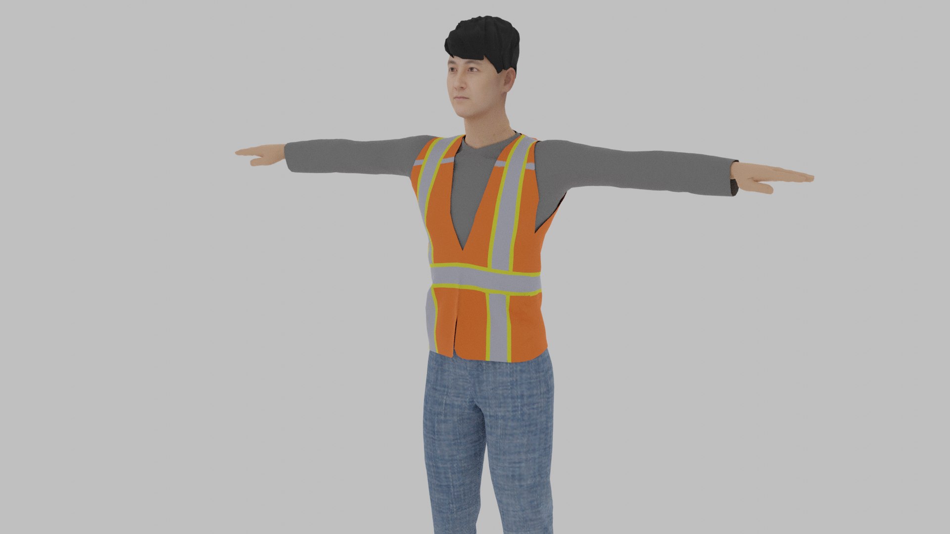 Construction Worker 3D Model - TurboSquid 2021575
