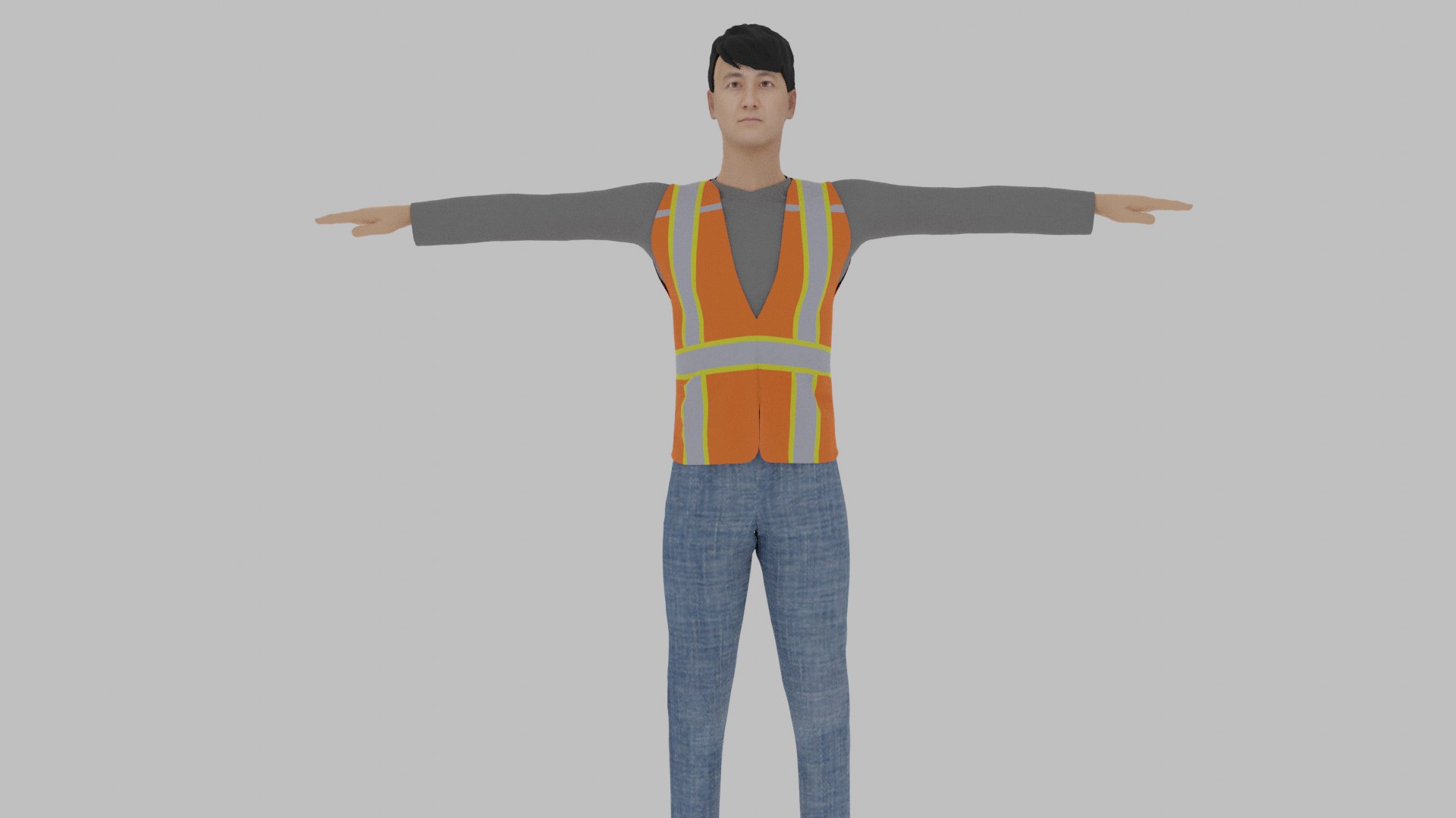 Construction Worker 3D Model - TurboSquid 2021575