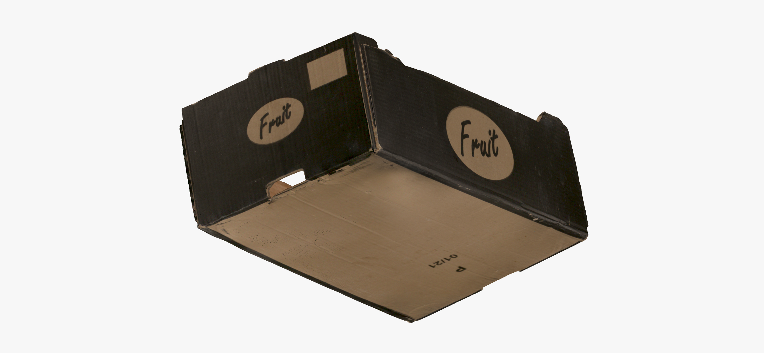 Cardboard Crate 01 RAW Scan 3D model - TurboSquid 1780878