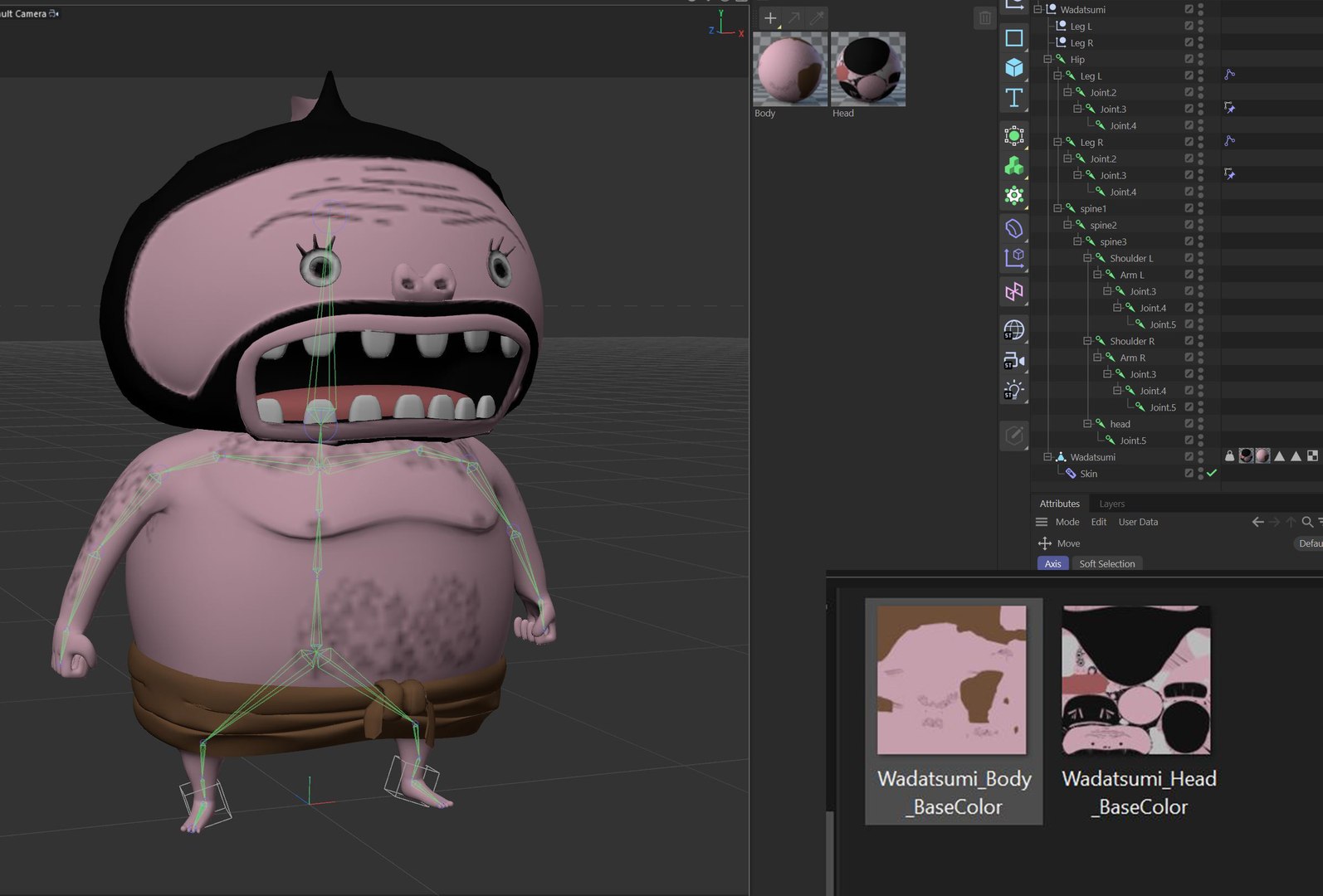 3D Wadatsumi - Sea Monster Model - TurboSquid 1814398