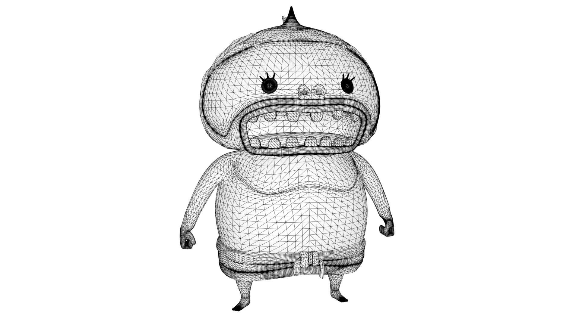 3D Wadatsumi - Sea Monster Model - TurboSquid 1814398