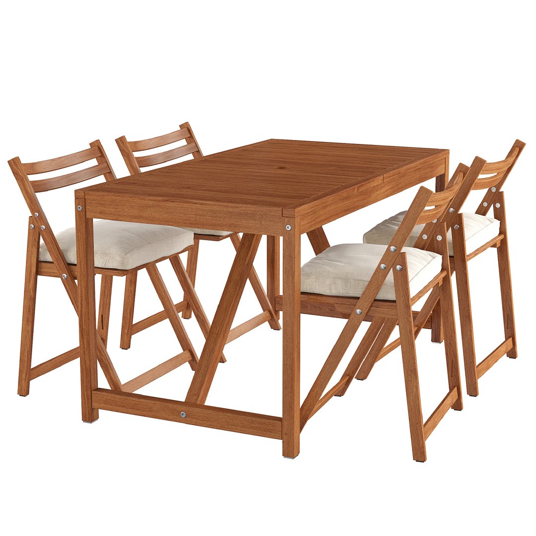 Free 3D Model Table And Chair Nammaro - TurboSquid 2157694