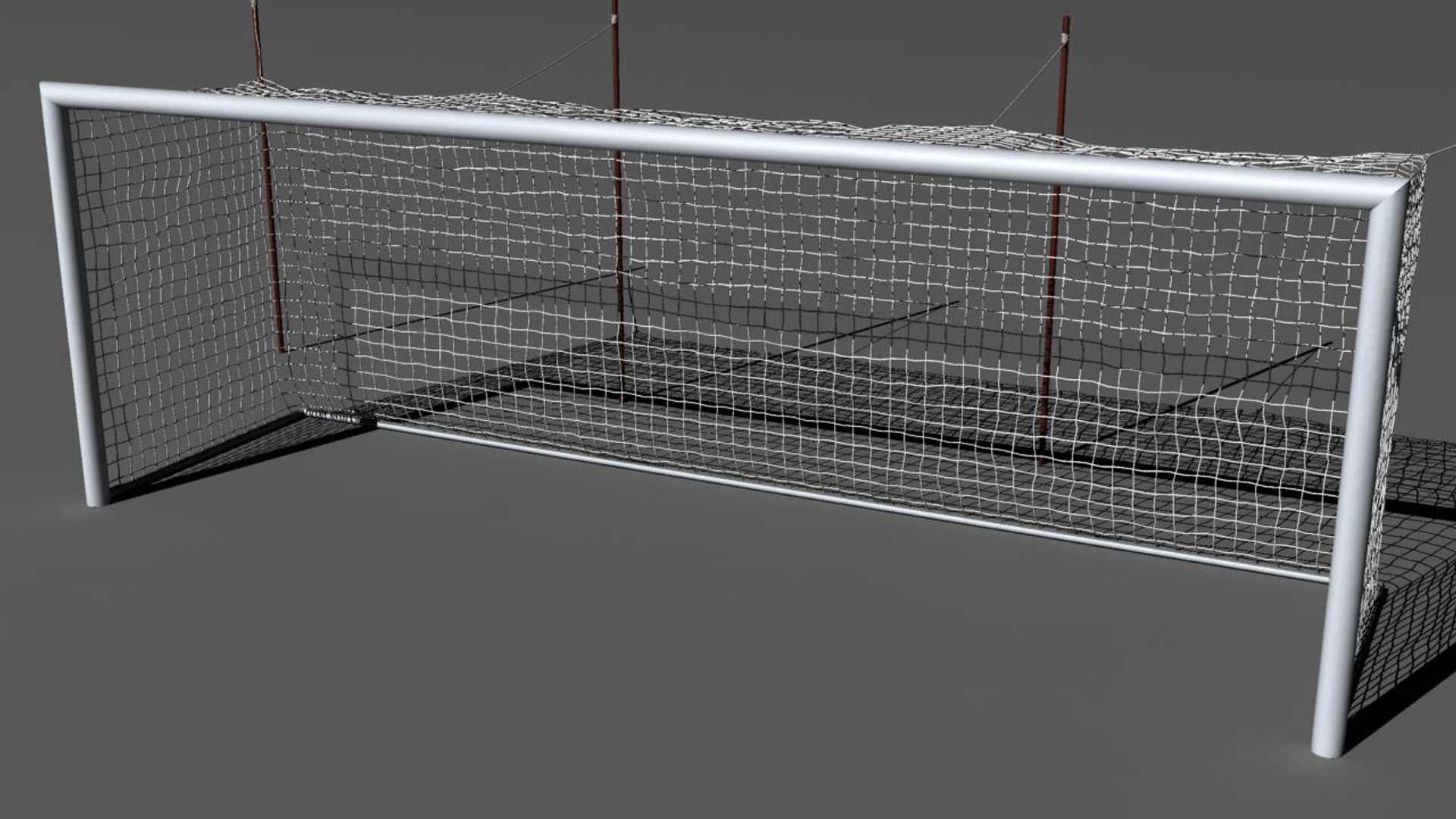 Free Soccer Goal 3d Model