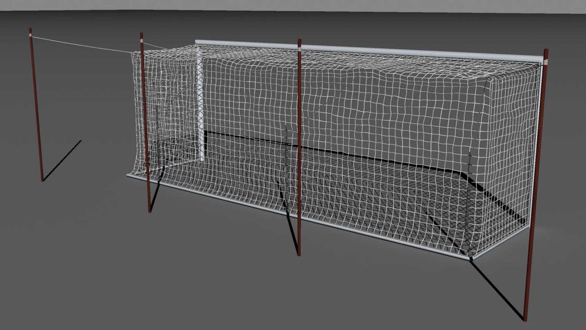 Free Soccer Goal 3d Model