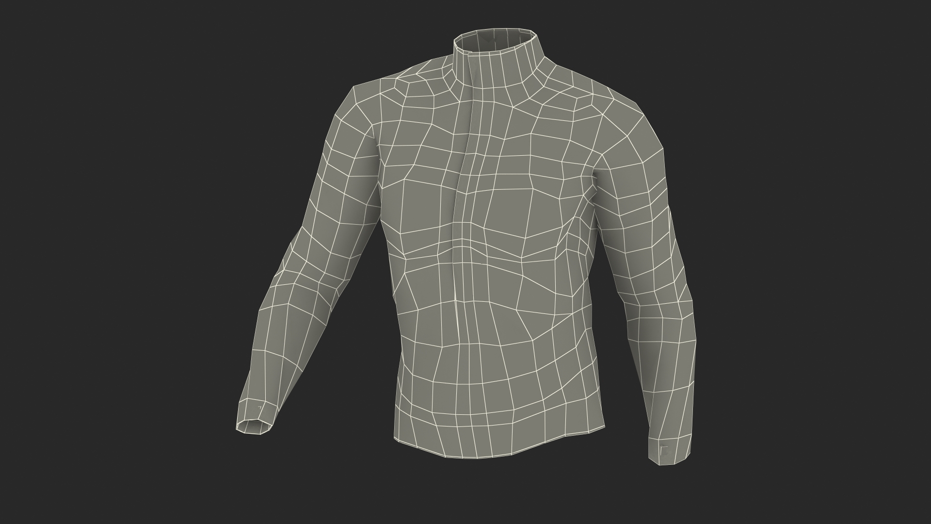 Fashionable Style Jacket 3D Model - TurboSquid 1816800
