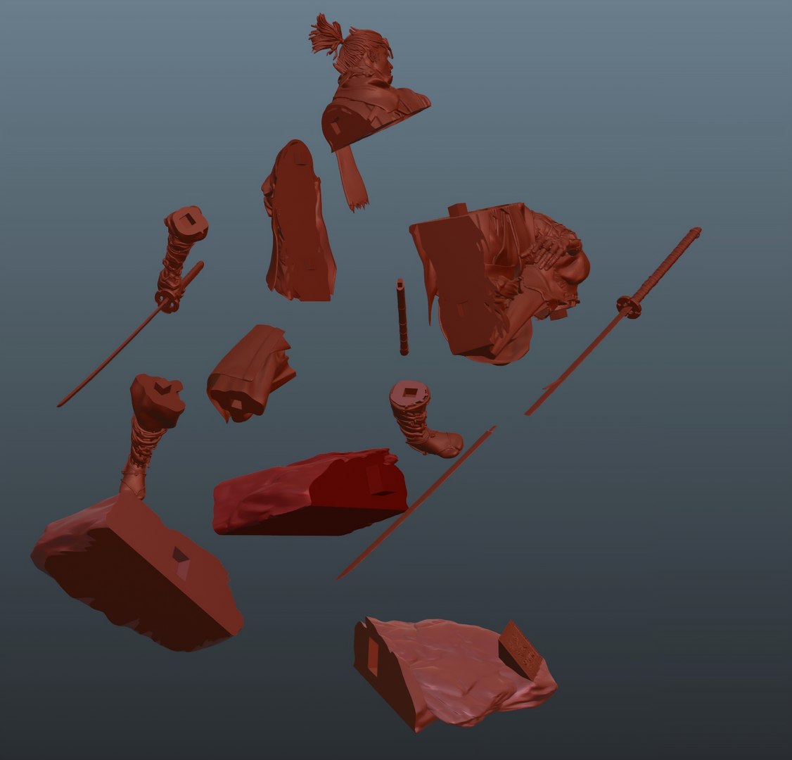Sekiro Sekiro Shadows Die Twice V2 Or Three Or 4 Or A Thousand 3D Model ...