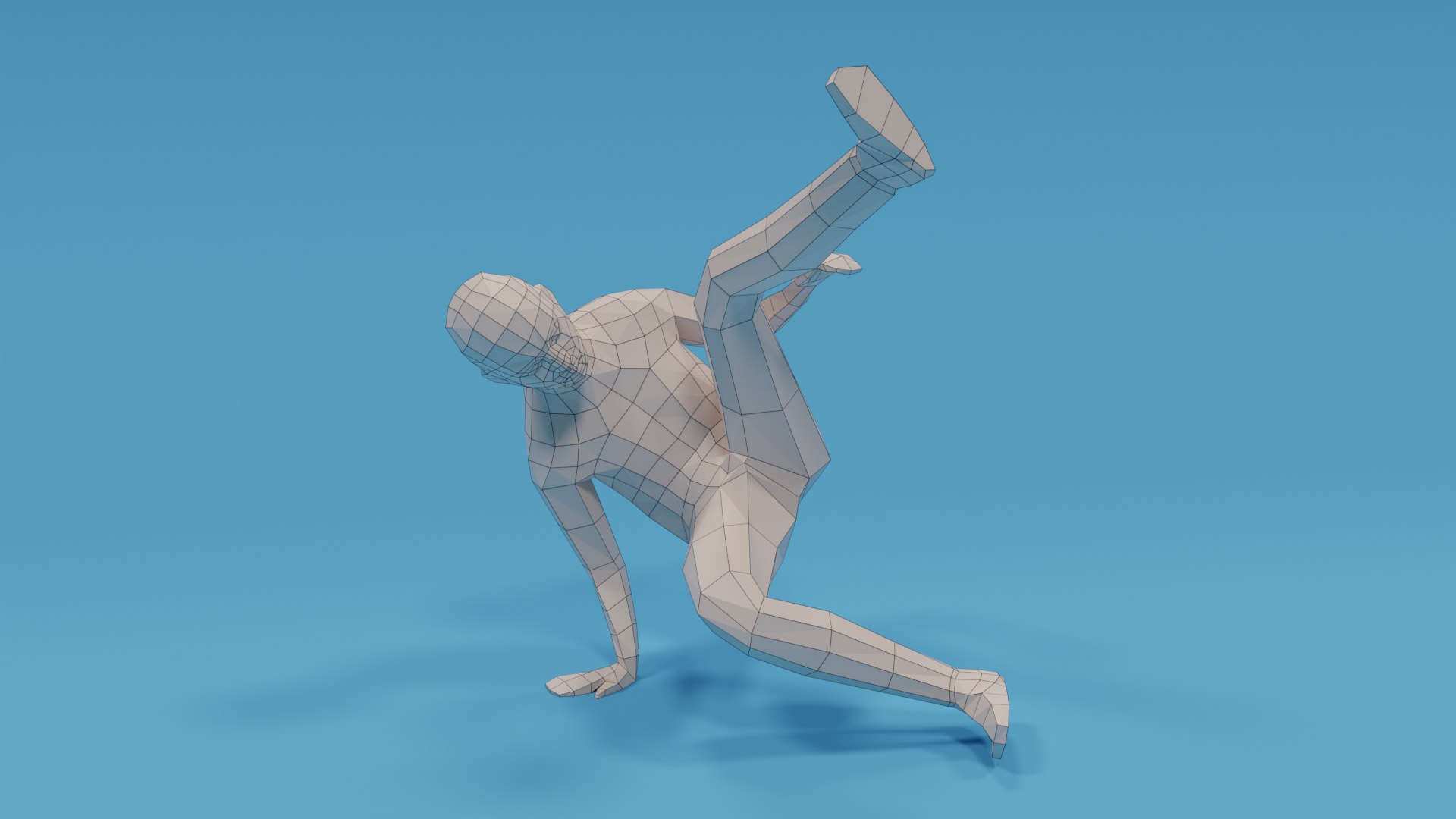 3D Break Dance Kid Model - TurboSquid 1630523