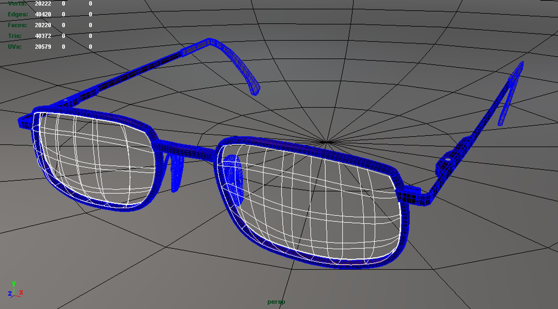 eye glasses 3d model