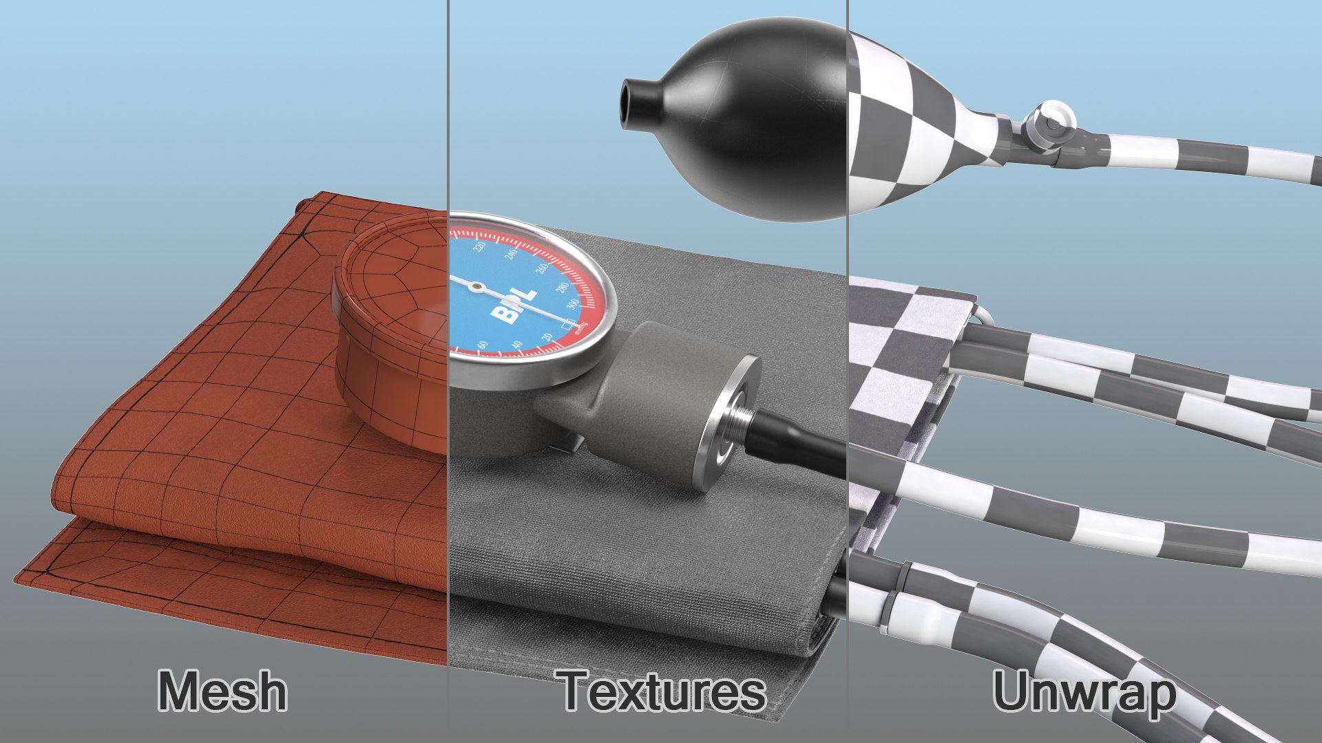 Bpl blood pressure aneroid 3D - TurboSquid 1624431