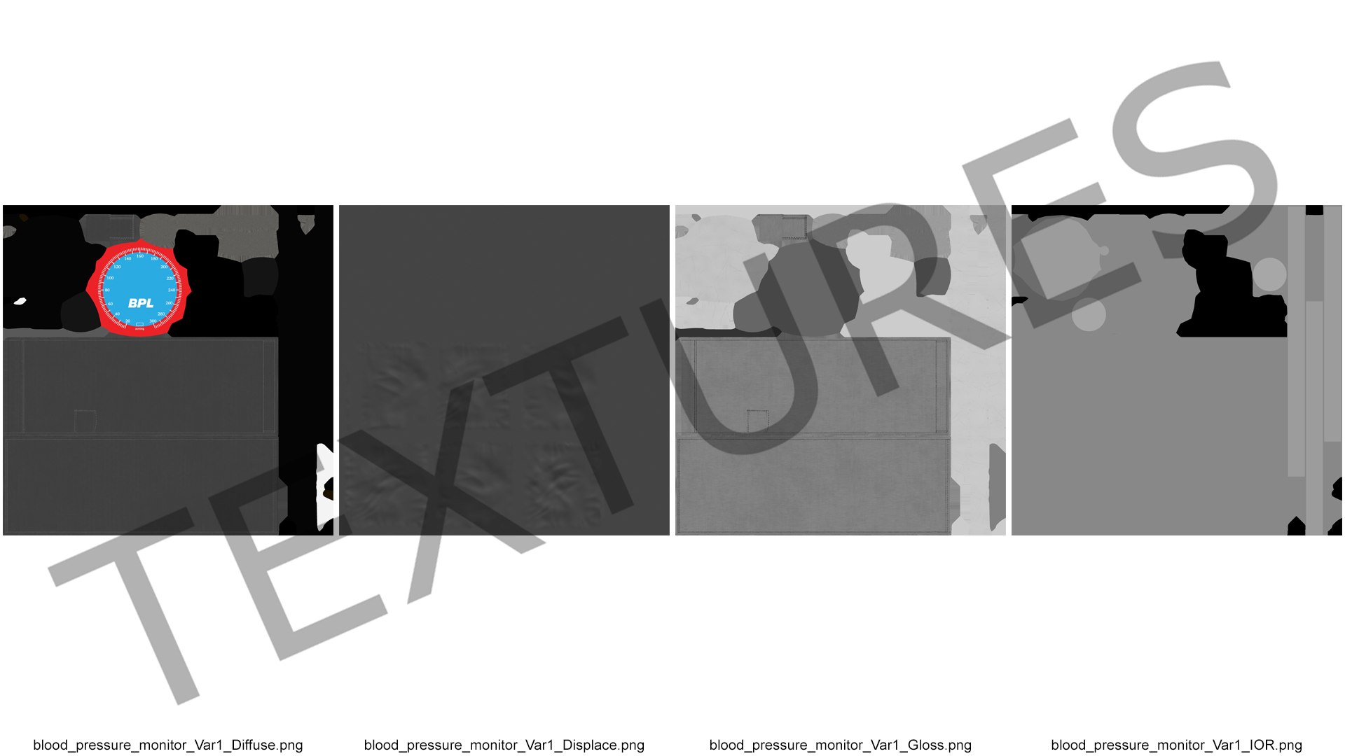 Bpl blood pressure aneroid 3D - TurboSquid 1624431