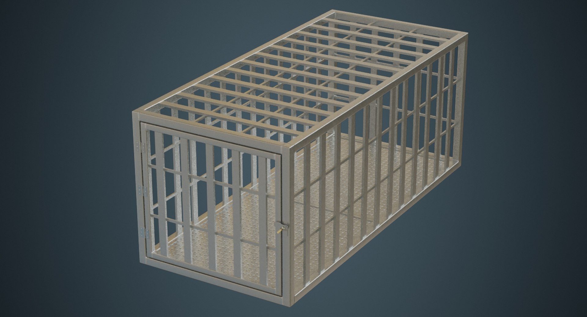 Cage Contains 1b Model - TurboSquid 1437529