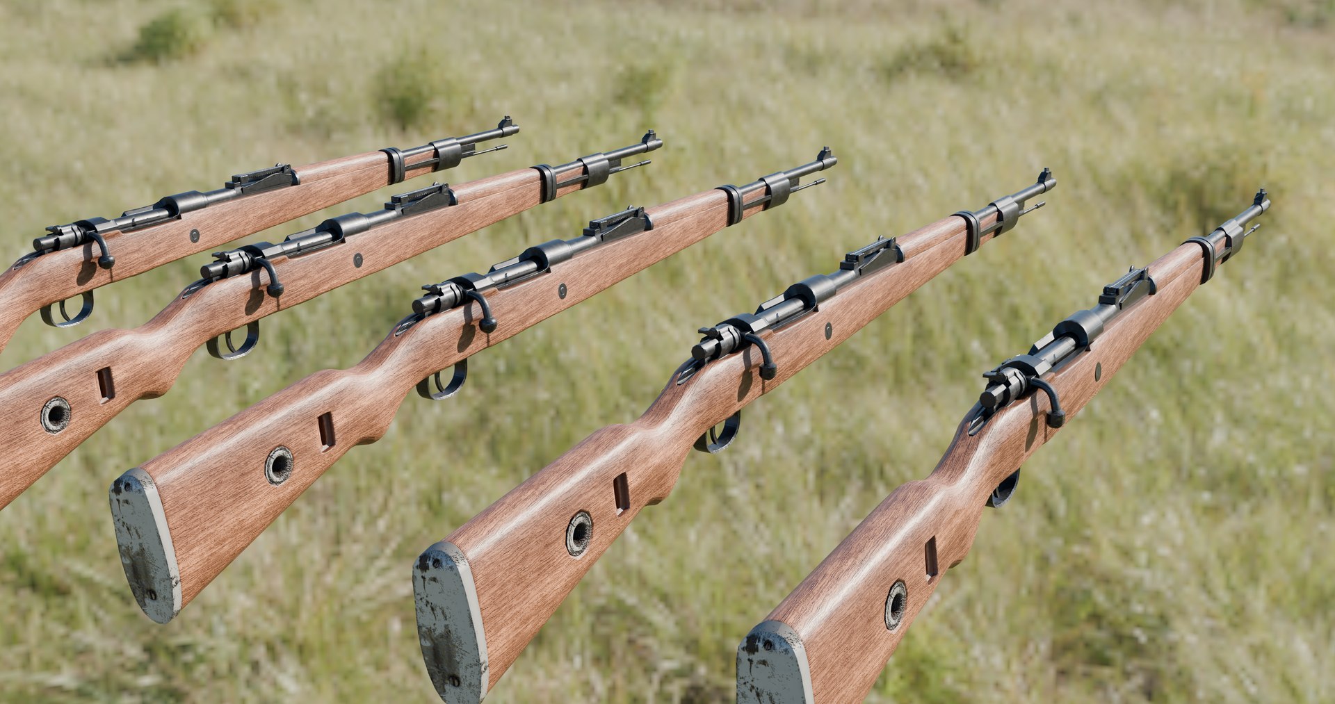 3D Kar98k Model - TurboSquid 2313450