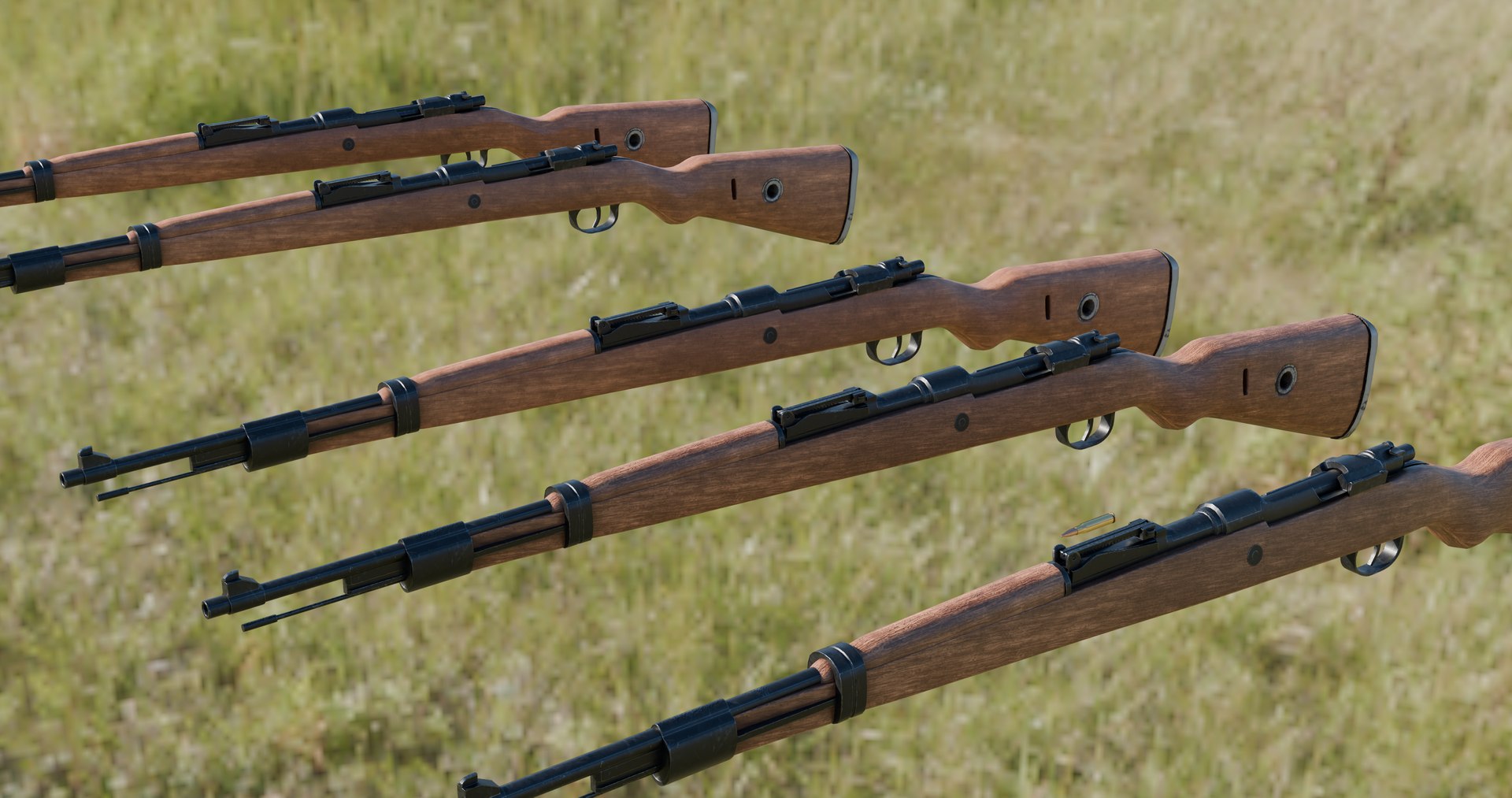 3D Kar98k Model - TurboSquid 2313450