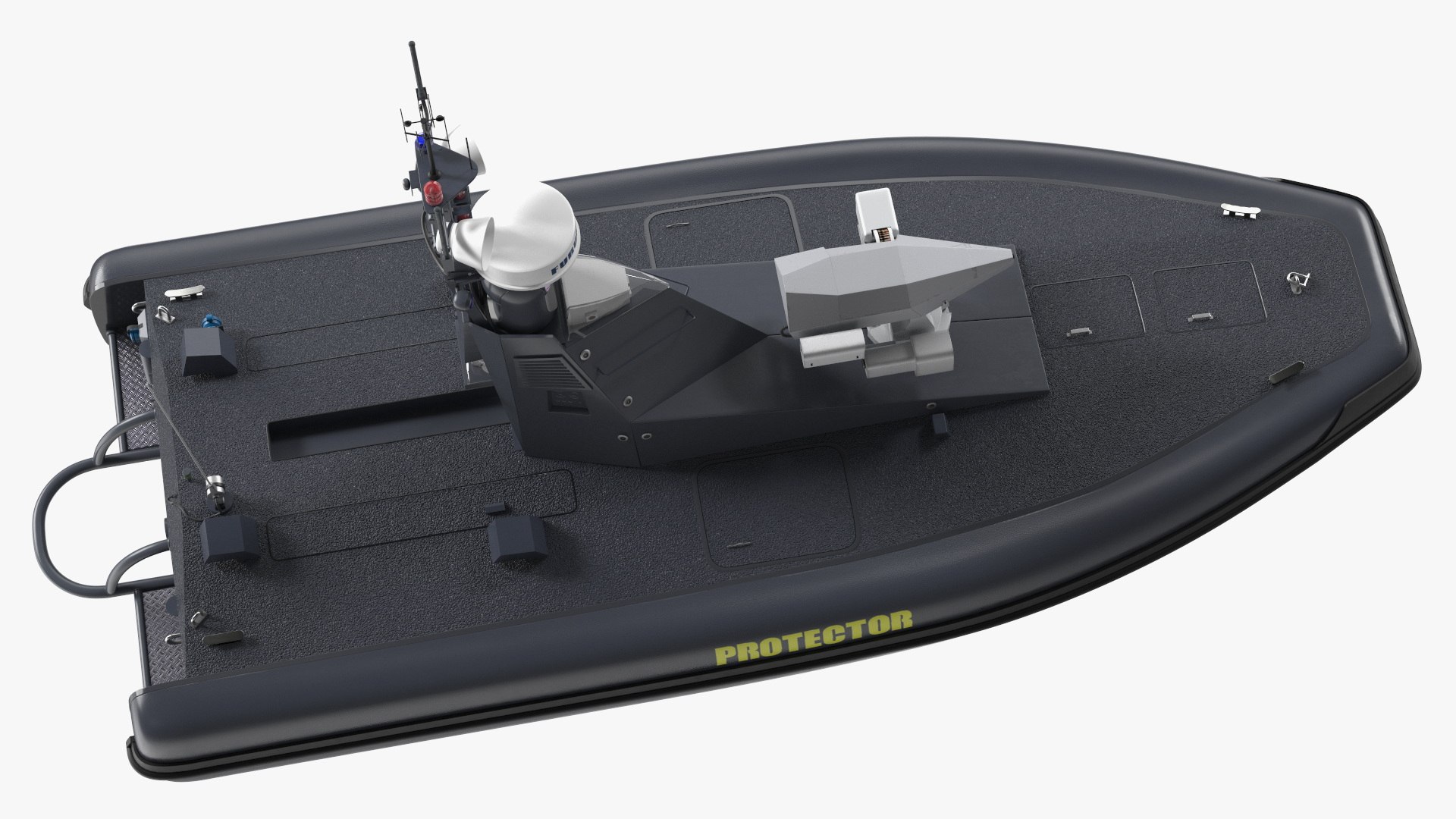 3D Protector Unmanned Surface Vehicle USV Model - TurboSquid 2229924