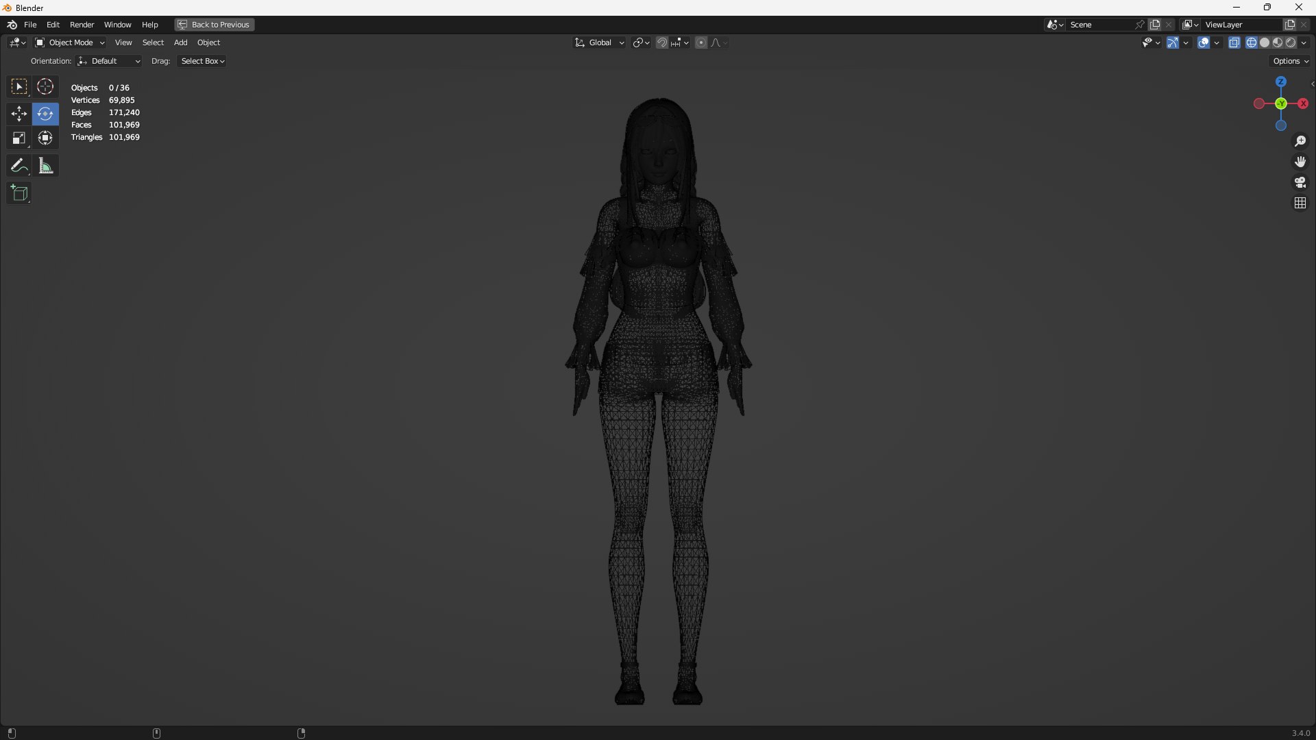 Casual Clothing 0015 - UE5 - Unity - Blender - Animated - Realistic ...